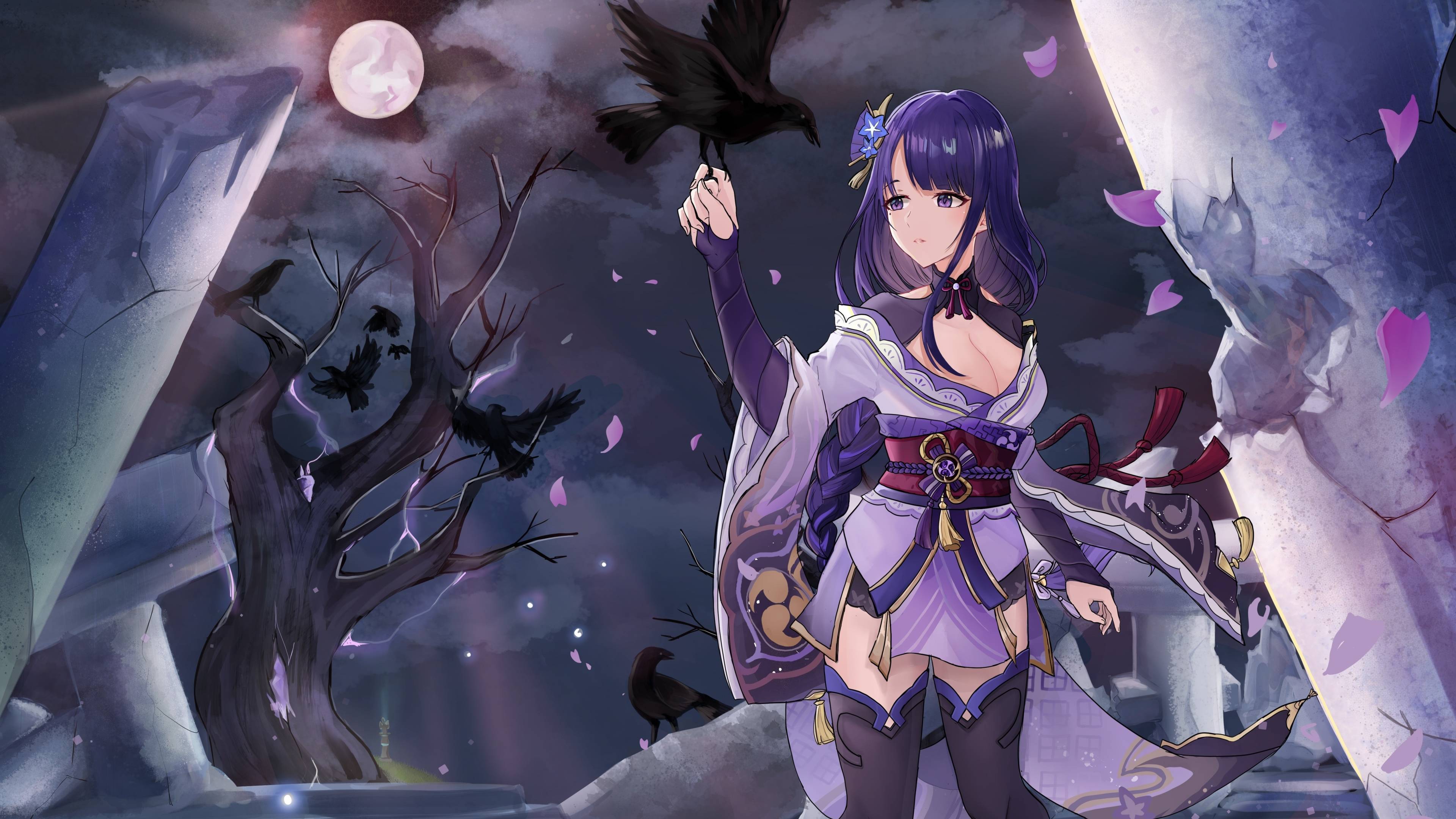 Raiden Ei Wallpapers - Top Free Raiden Ei Backgrounds - WallpaperAccess