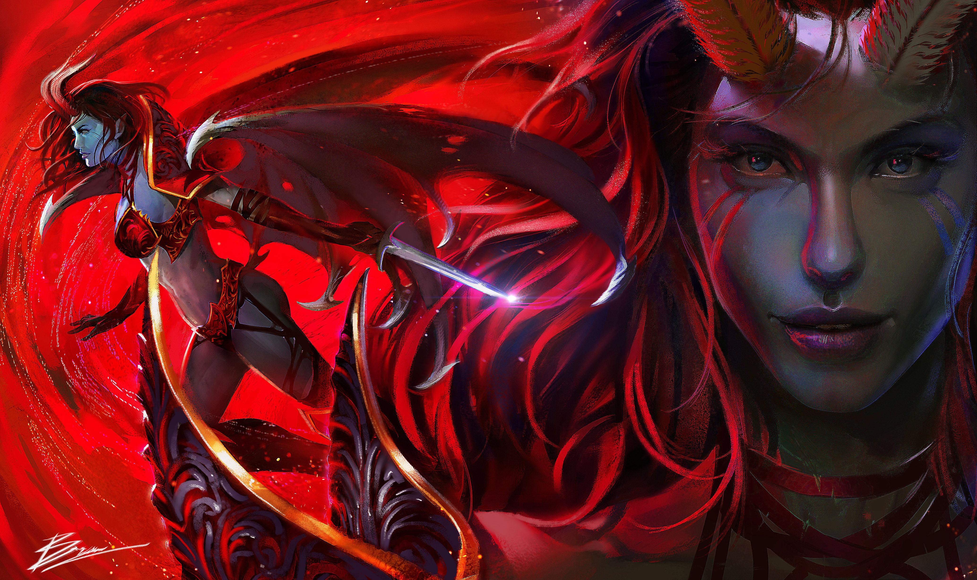 Demon Queen Wallpapers - Top Free Demon Queen Backgrounds - WallpaperAccess