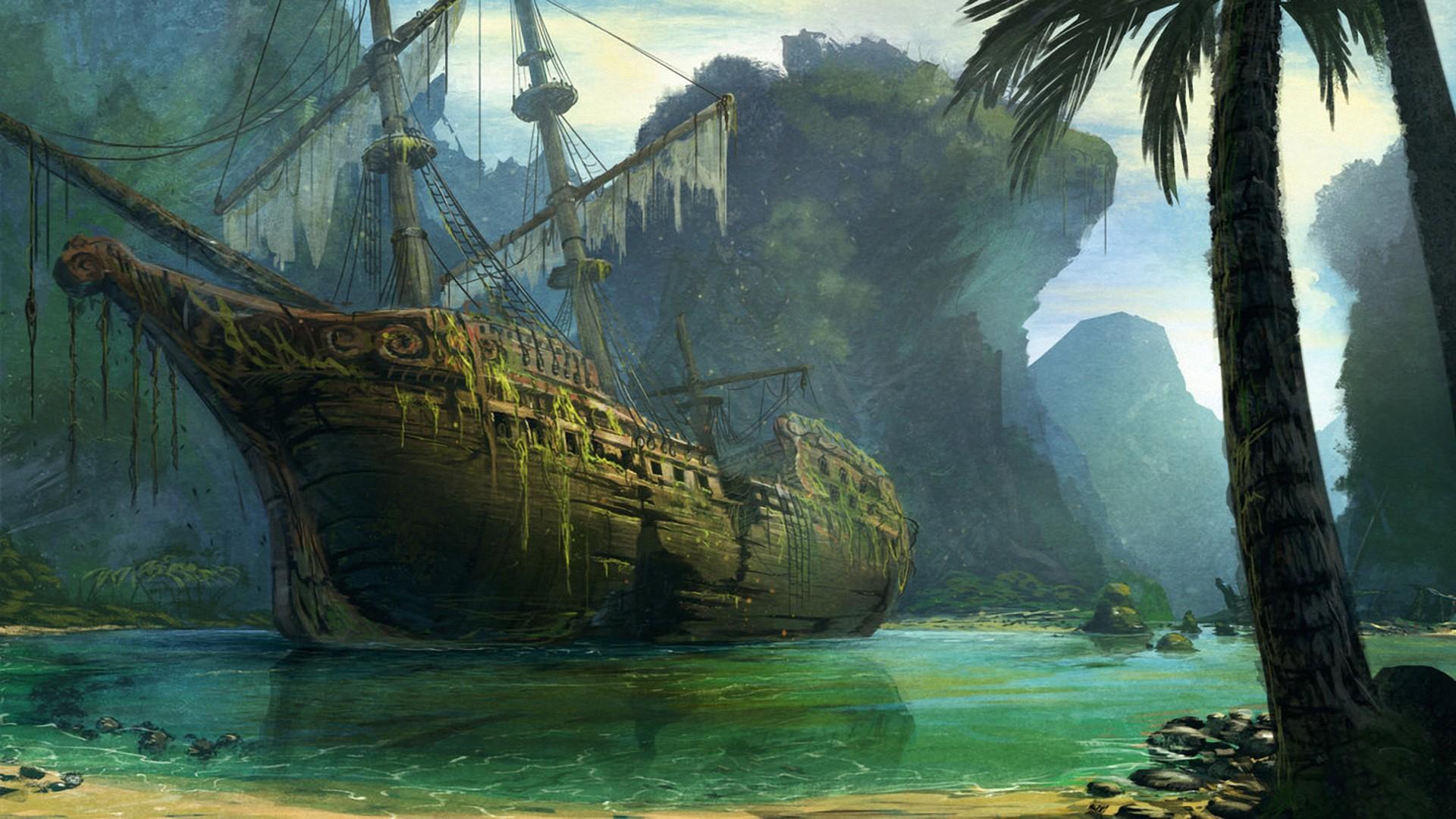 Sunken Ship Wallpapers - Top Free Sunken Ship Backgrounds - WallpaperAccess