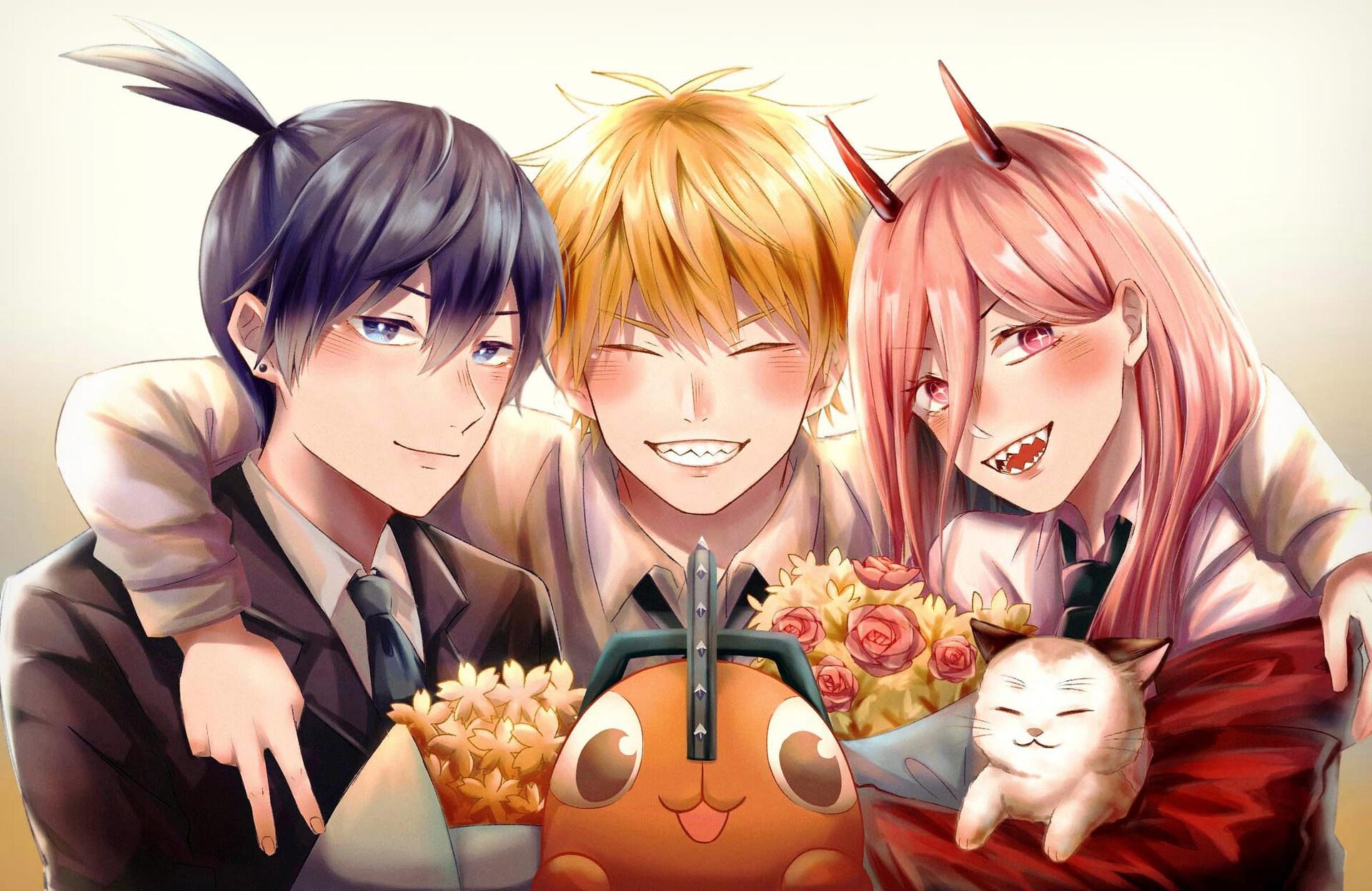 Denji and Power Wallpapers - Top Free Denji and Power Backgrounds ...