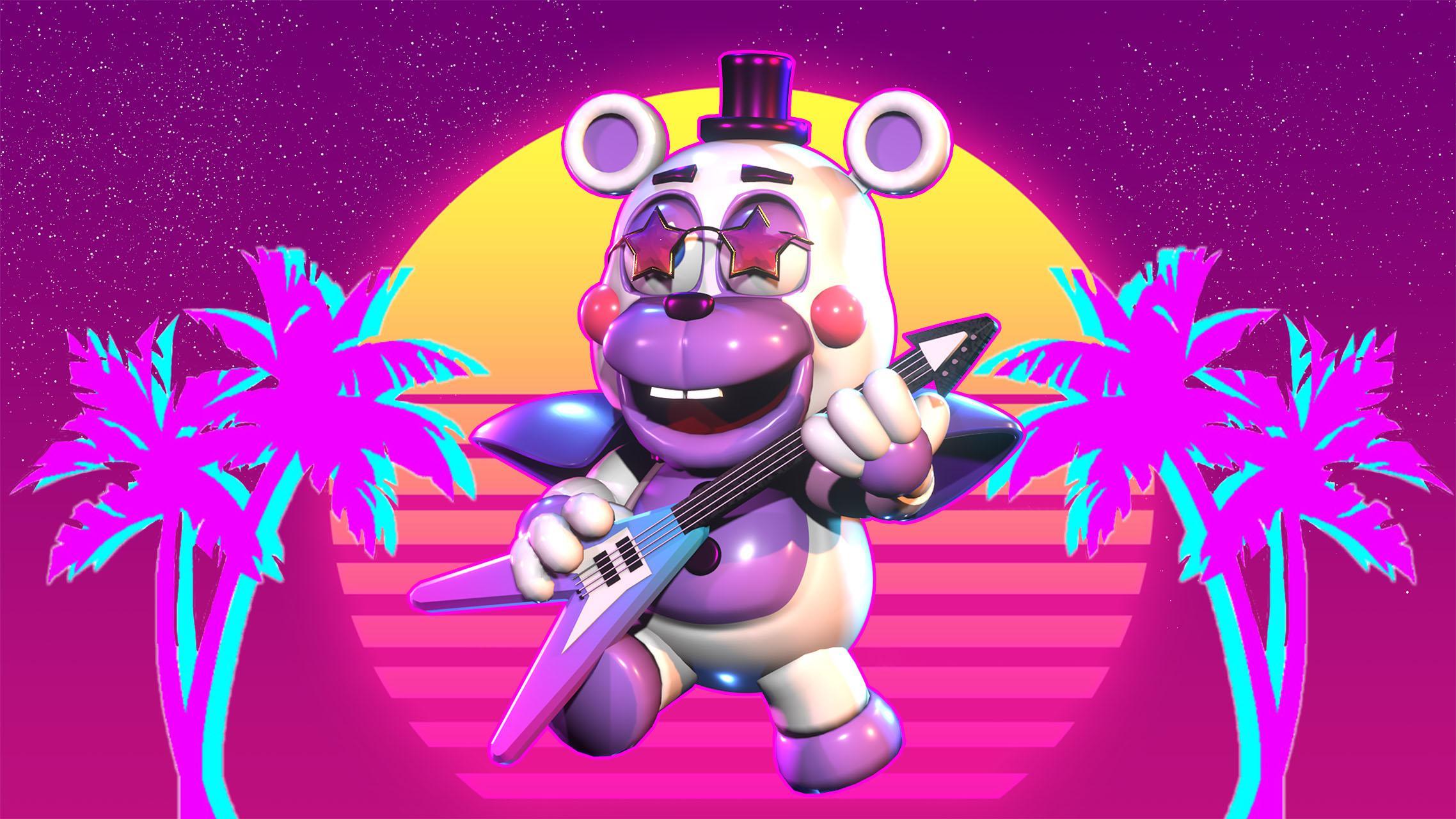 Glamrock Freddy Wallpapers Top Free Glamrock Freddy Backgrounds Wallpaperaccess