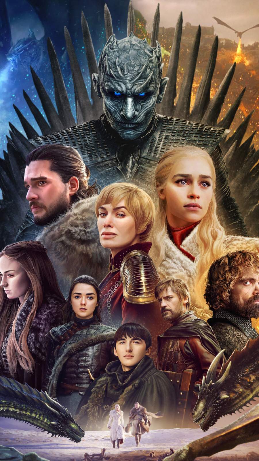 Game of Thrones Poster Wallpapers - Top Free Game of Thrones Poster Backgrounds - WallpaperAccess