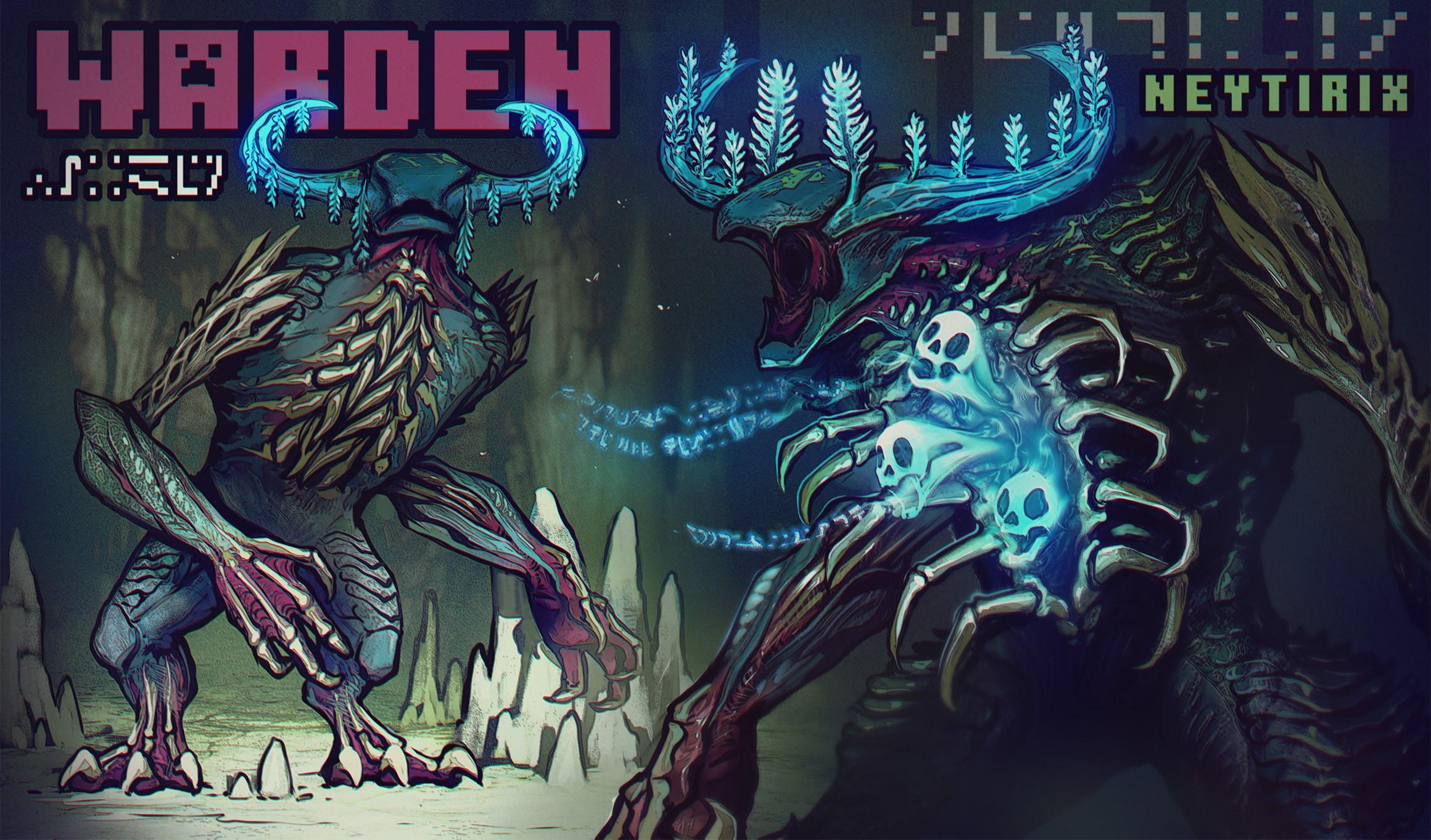 Minecraft Warden Wallpapers - Top Free Minecraft Warden Backgrounds ...