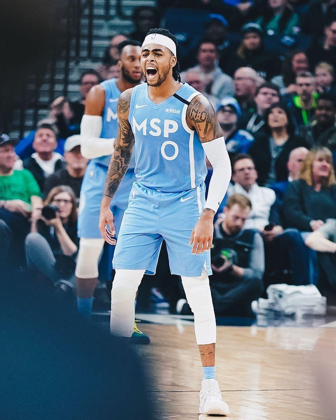 D'angelo Russell Timberwolves Wallpapers - Top Free D'angelo Russell ...