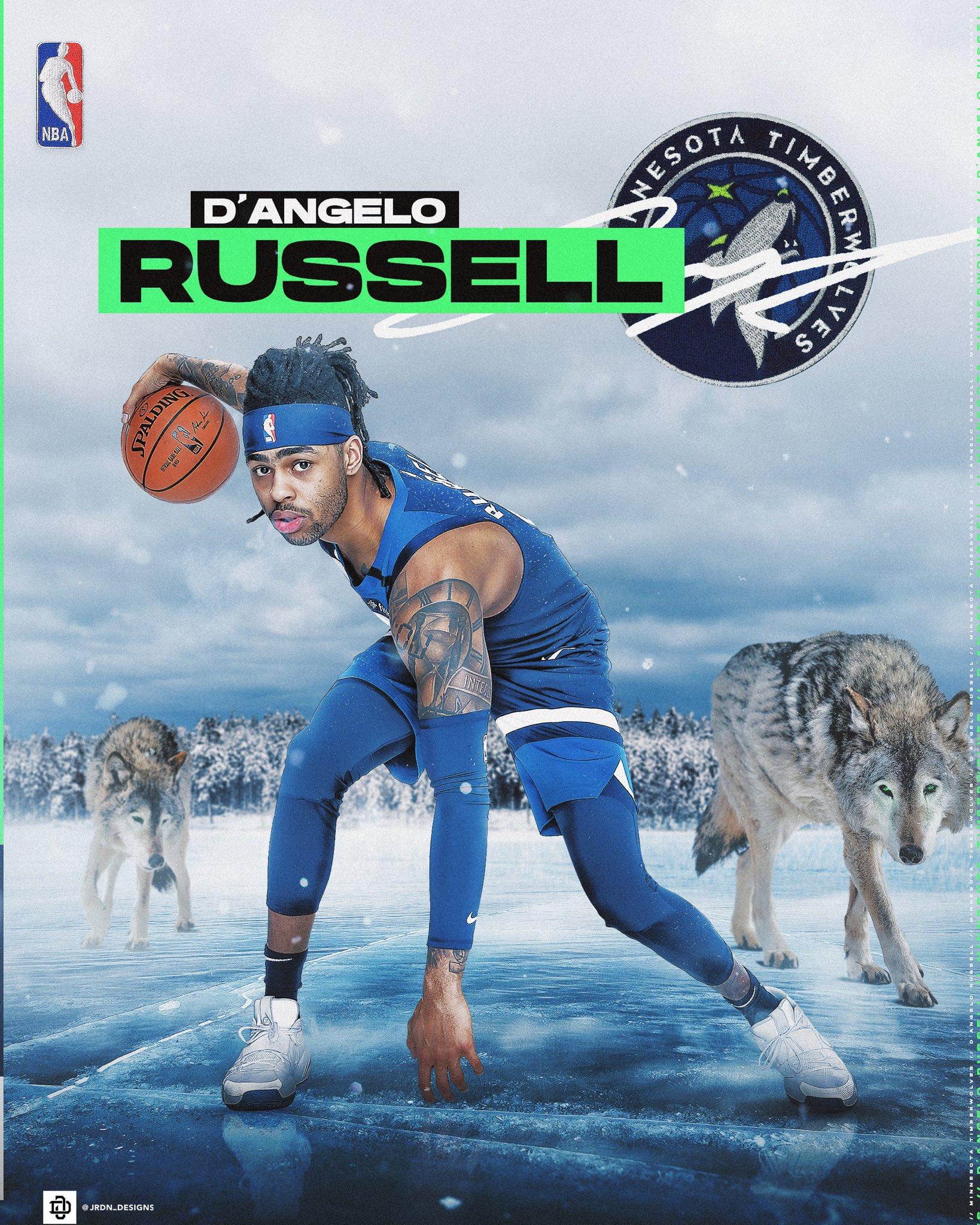 D'angelo Russell Timberwolves Wallpapers - Top Free D'angelo Russell ...