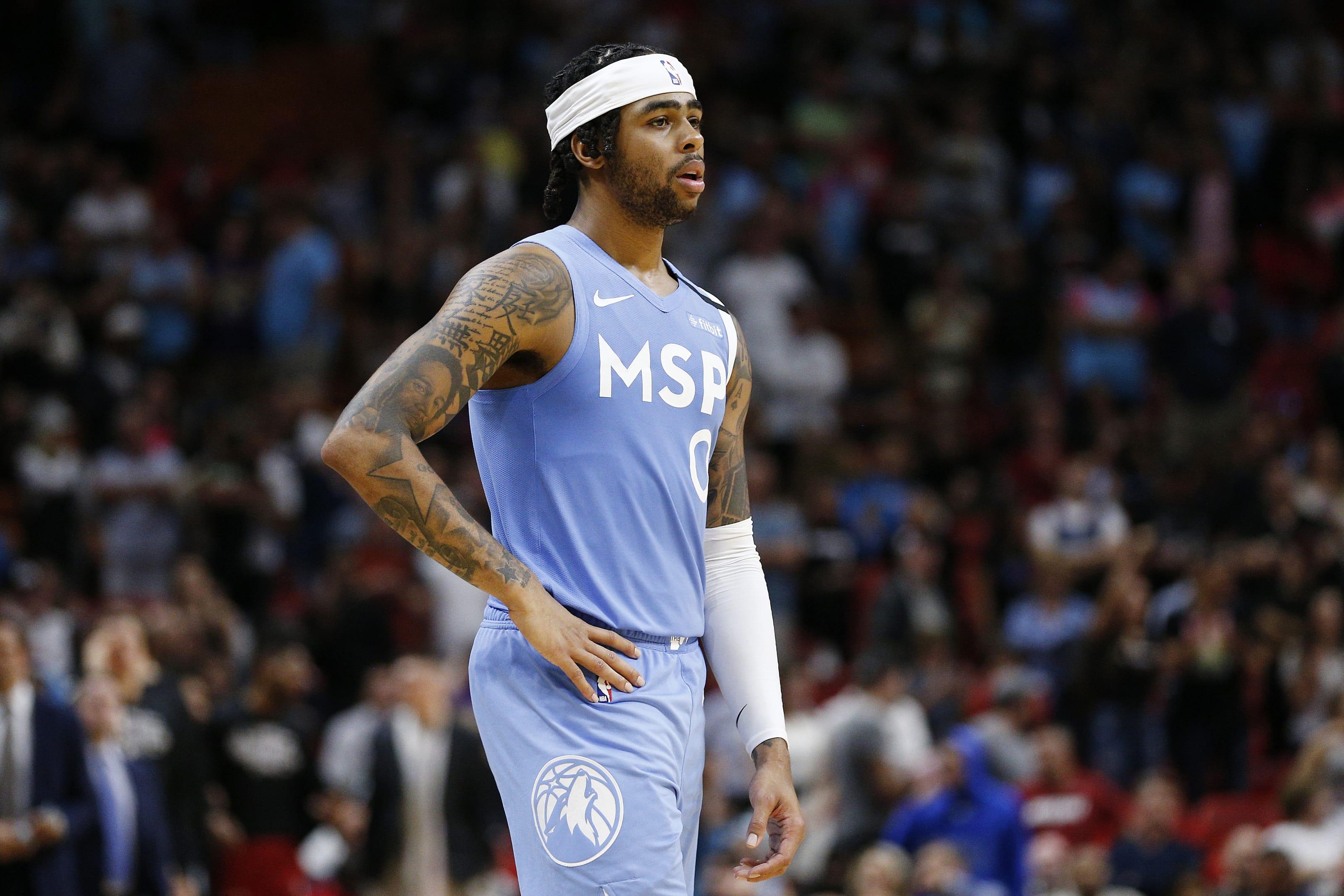 D'angelo Russell Timberwolves Wallpapers - Top Free D'angelo Russell ...