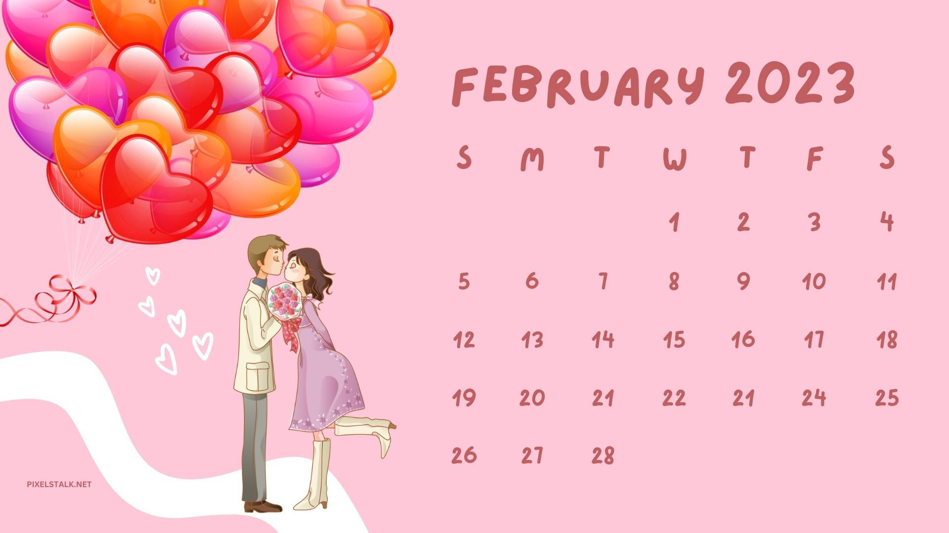 February 2023 Calendar Wallpapers - Top Free February 2023 Calendar ...