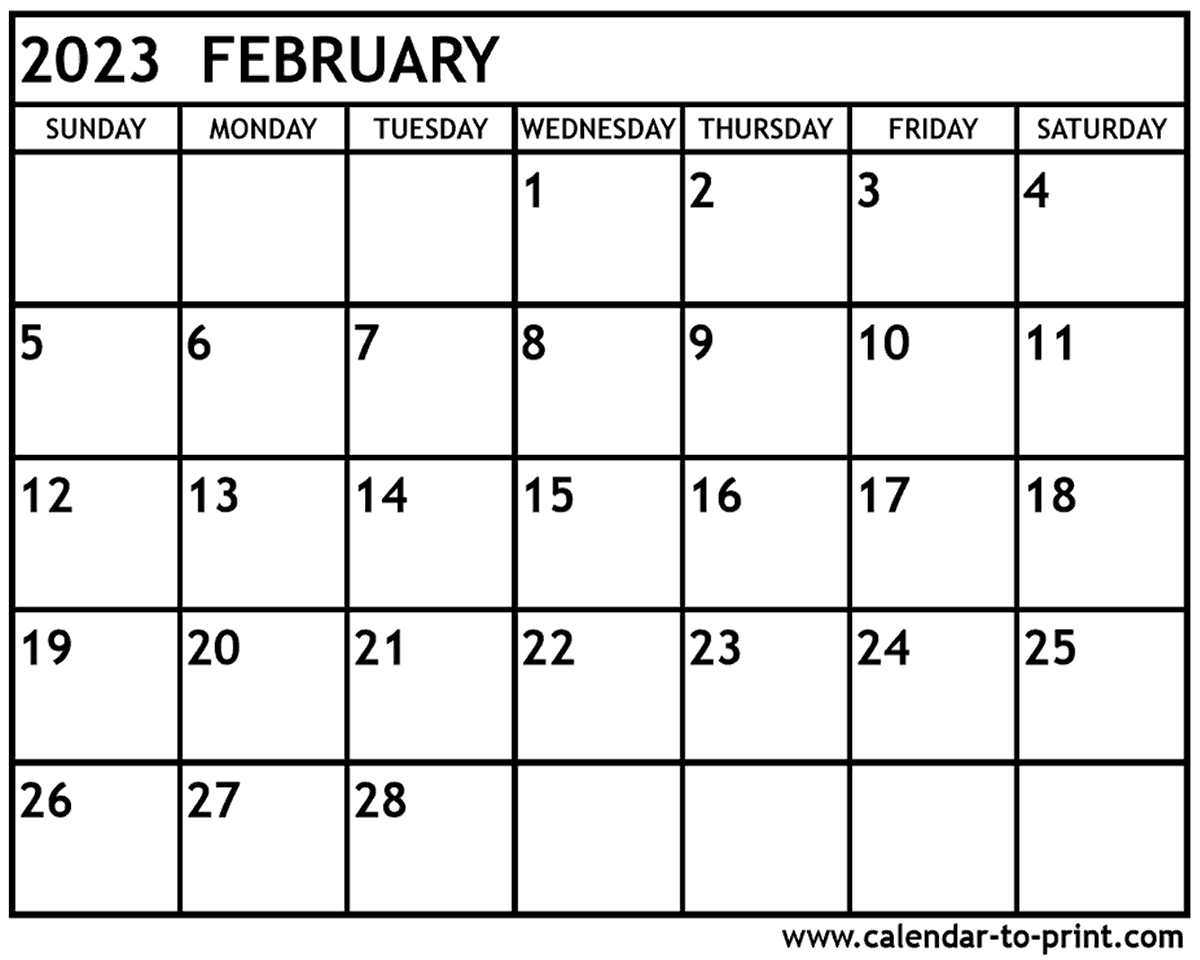 February 2023 Calendar Wallpapers - Top Free February 2023 Calendar ...