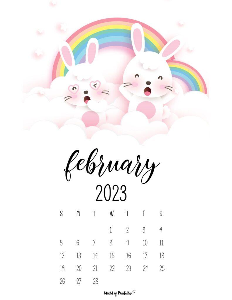 February 2023 Calendar Wallpapers - Top Free February 2023 Calendar ...