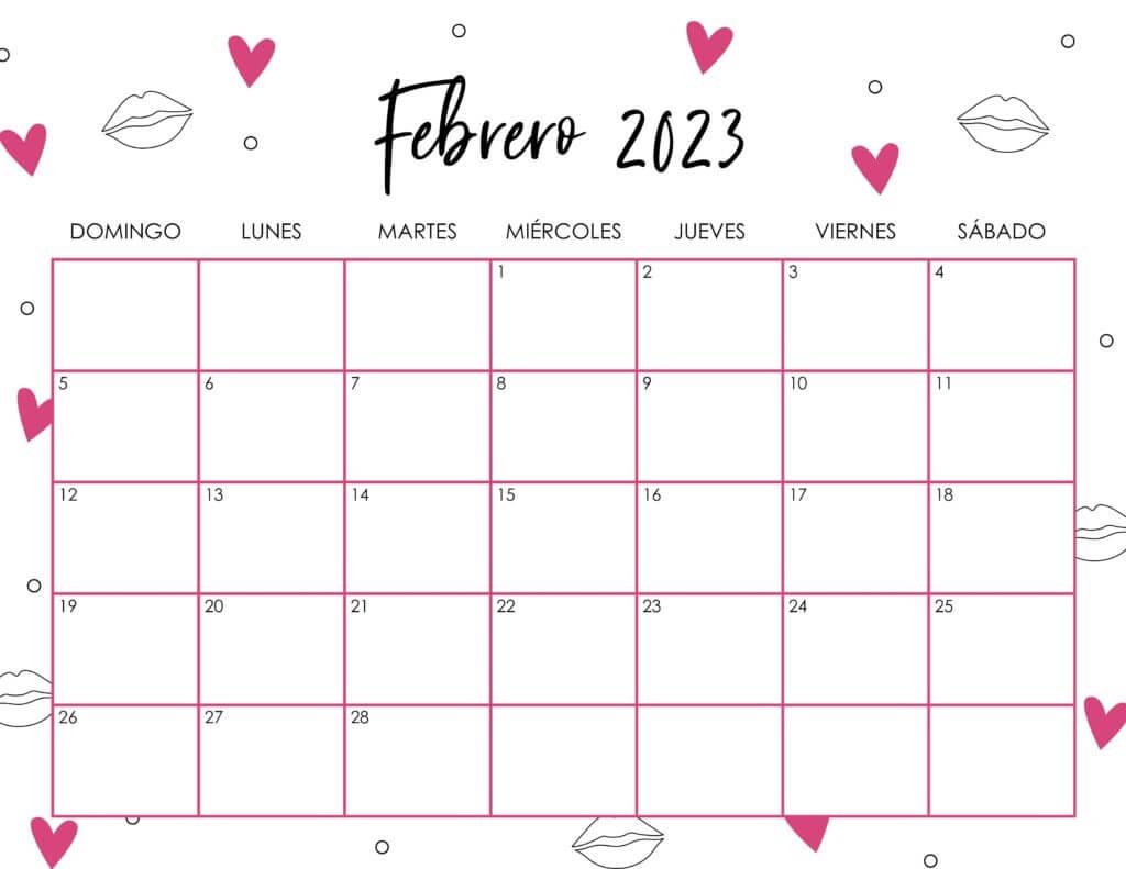 February 2023 Calendar Wallpapers - Top Free February 2023 Calendar ...