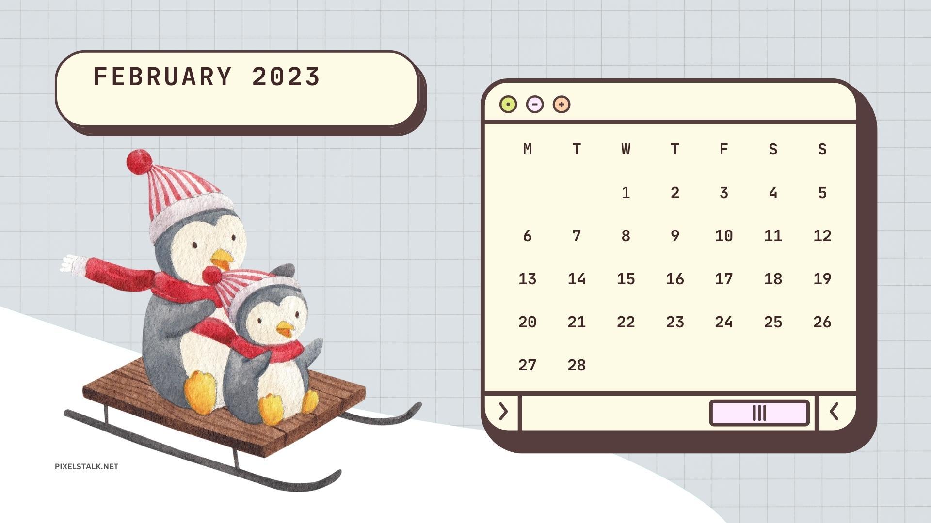 February 2023 Calendar Wallpapers - Top Free February 2023 Calendar ...