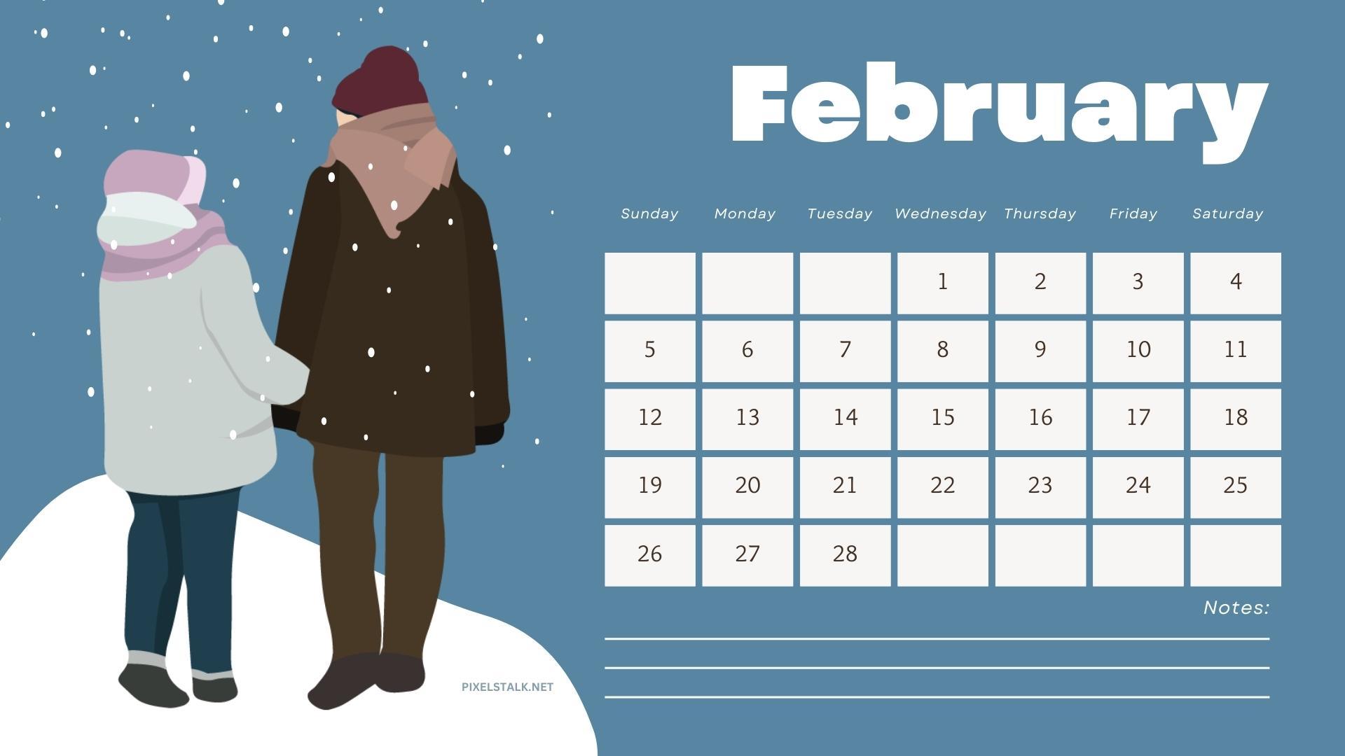 February 2023 Calendar Wallpapers - Top Free February 2023 Calendar ...