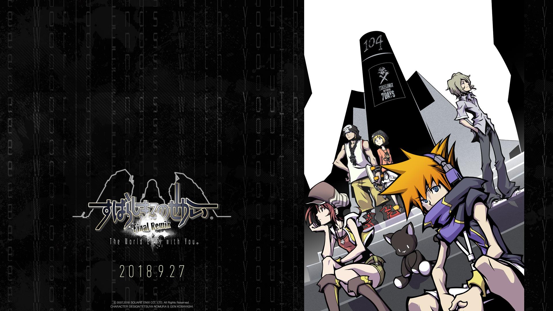 The World Ends With You Wallpapers - Top Free The World Ends With You ...