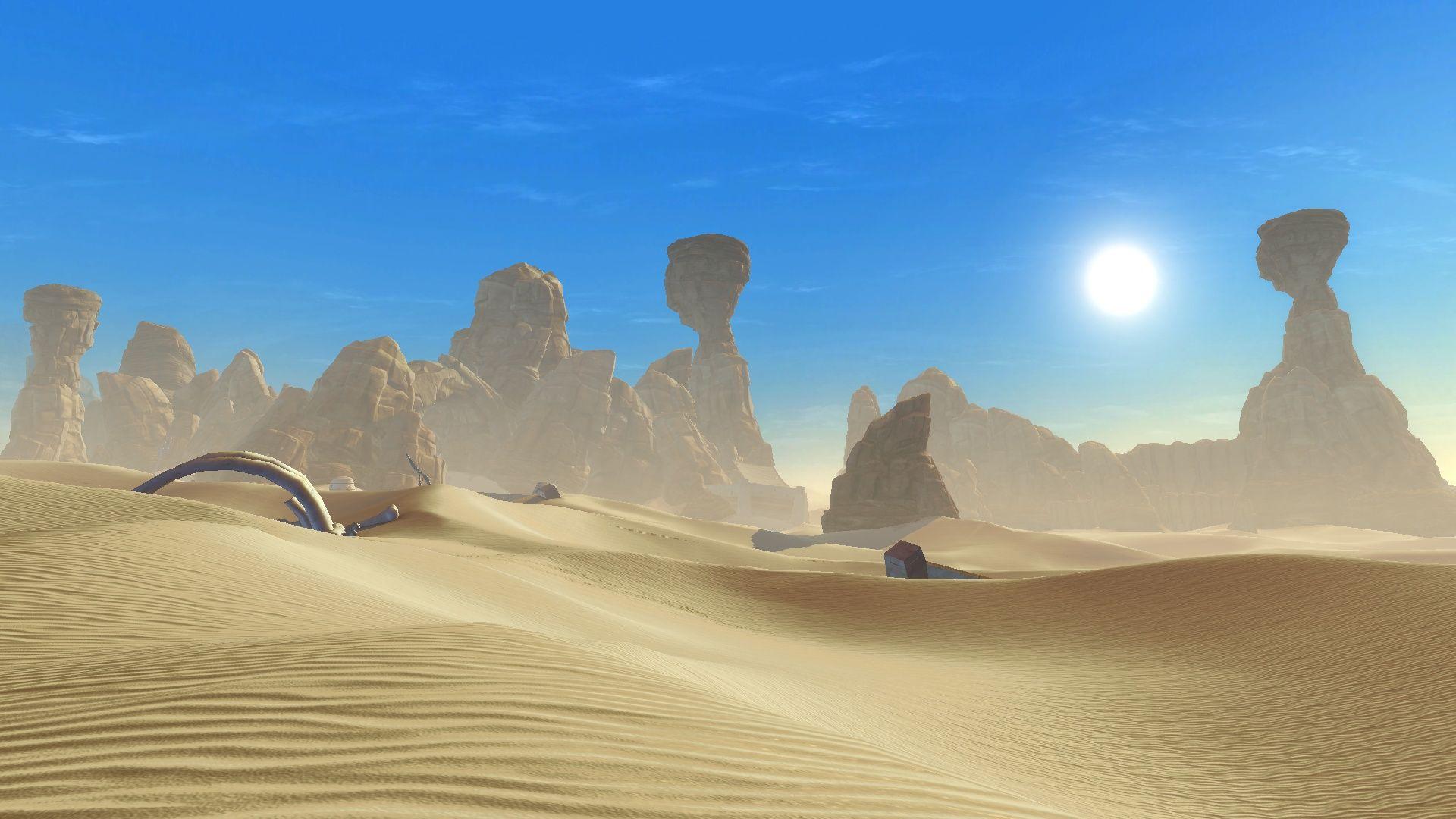 Star Wars Desert Wallpapers - Top Free Star Wars Desert Backgrounds ...