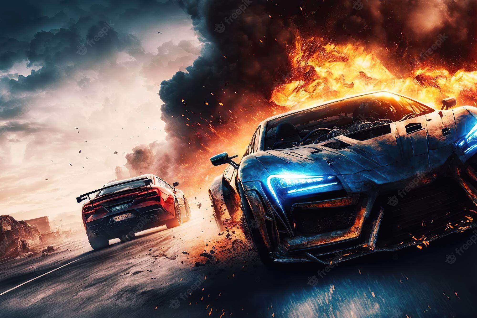 3D Fire Cars Wallpapers - Top Free 3D Fire Cars Backgrounds ...