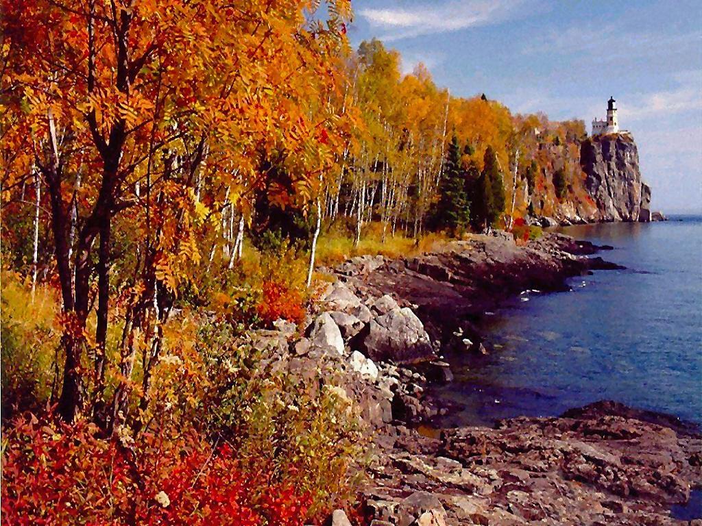 Autumn Lighthouse Wallpapers - Top Free Autumn Lighthouse Backgrounds ...