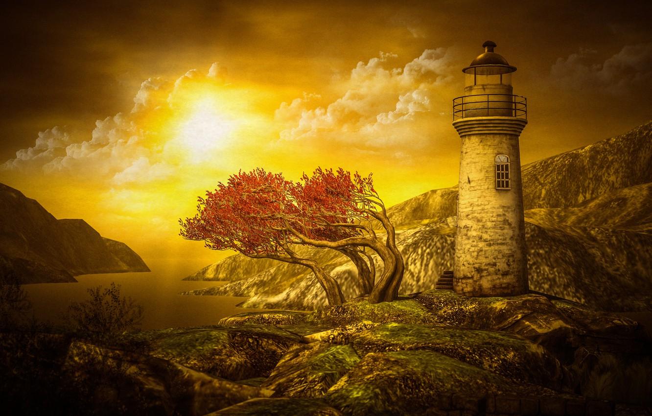 Autumn Lighthouse Wallpapers - Top Free Autumn Lighthouse Backgrounds ...