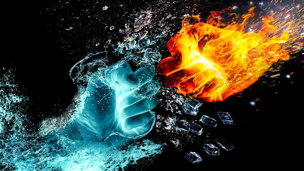 Cool Fire and Water Wallpapers - Top Free Cool Fire and Water Backgrounds - WallpaperAccess