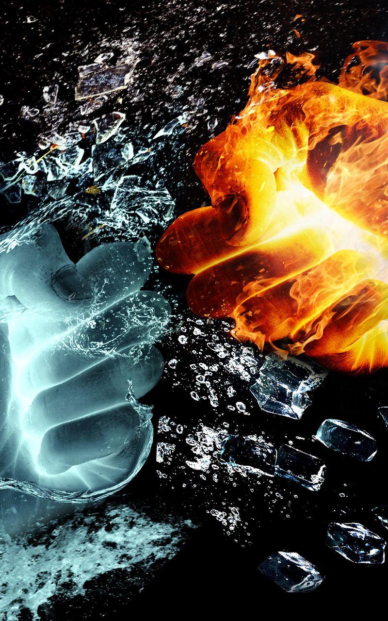 Cool Fire and Water Wallpapers - Top Free Cool Fire and Water ...