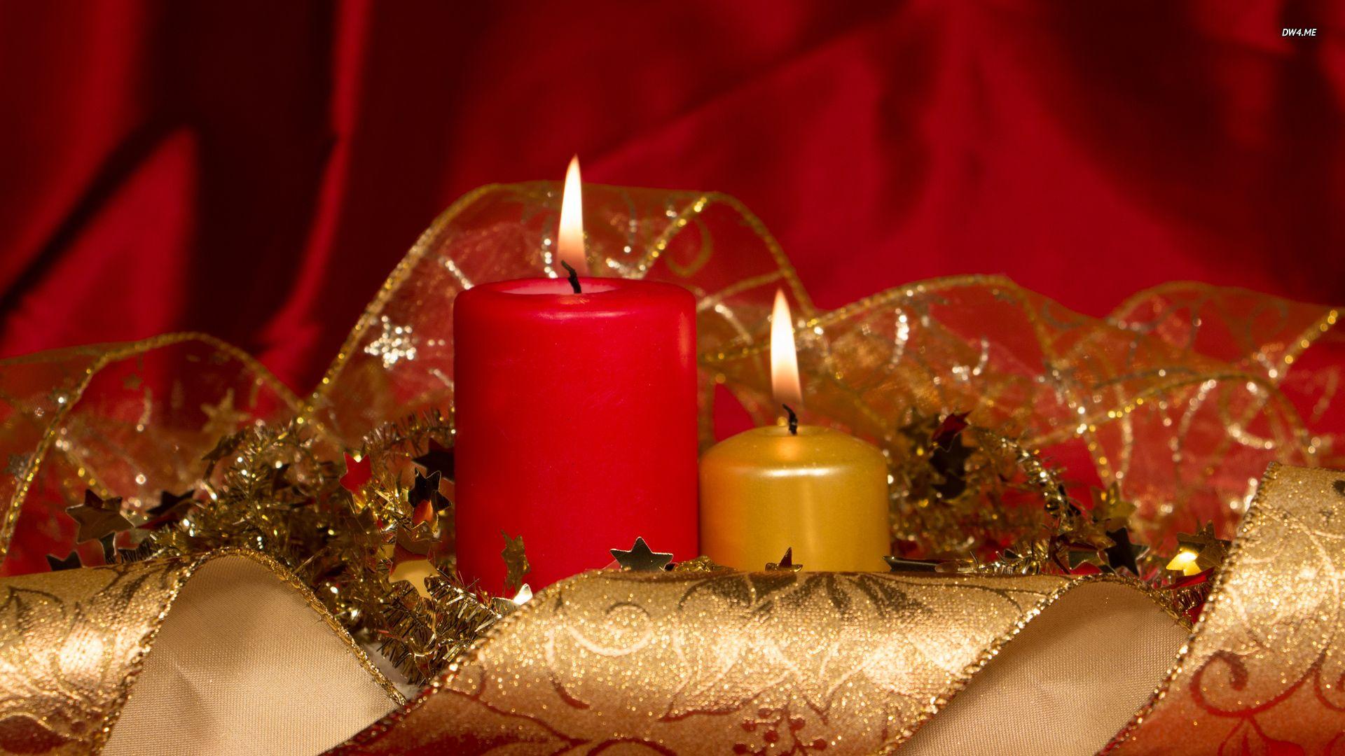 Christmas Candle Wallpapers - Top Free Christmas Candle Backgrounds ...
