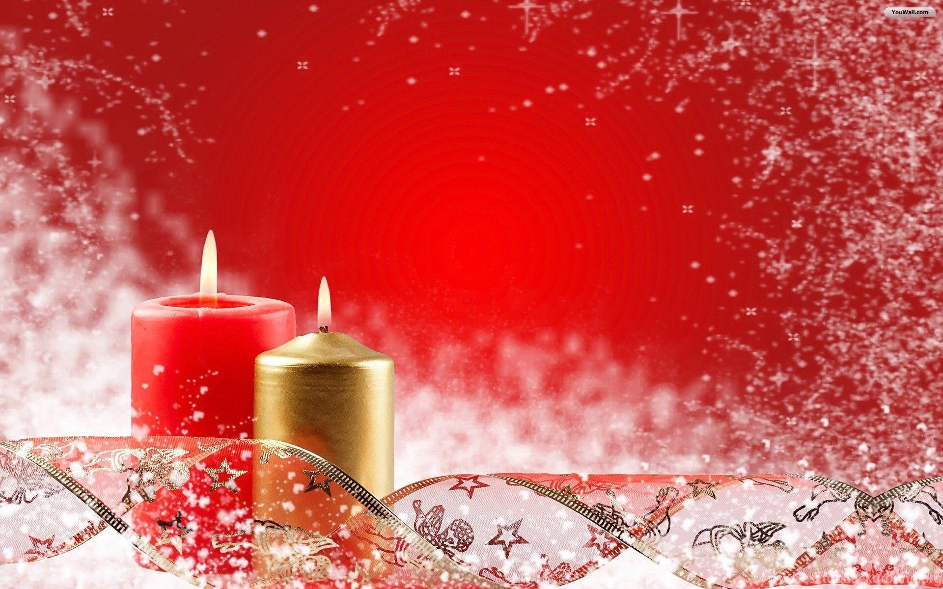 Christmas Candle Wallpapers - Top Free Christmas Candle Backgrounds ...