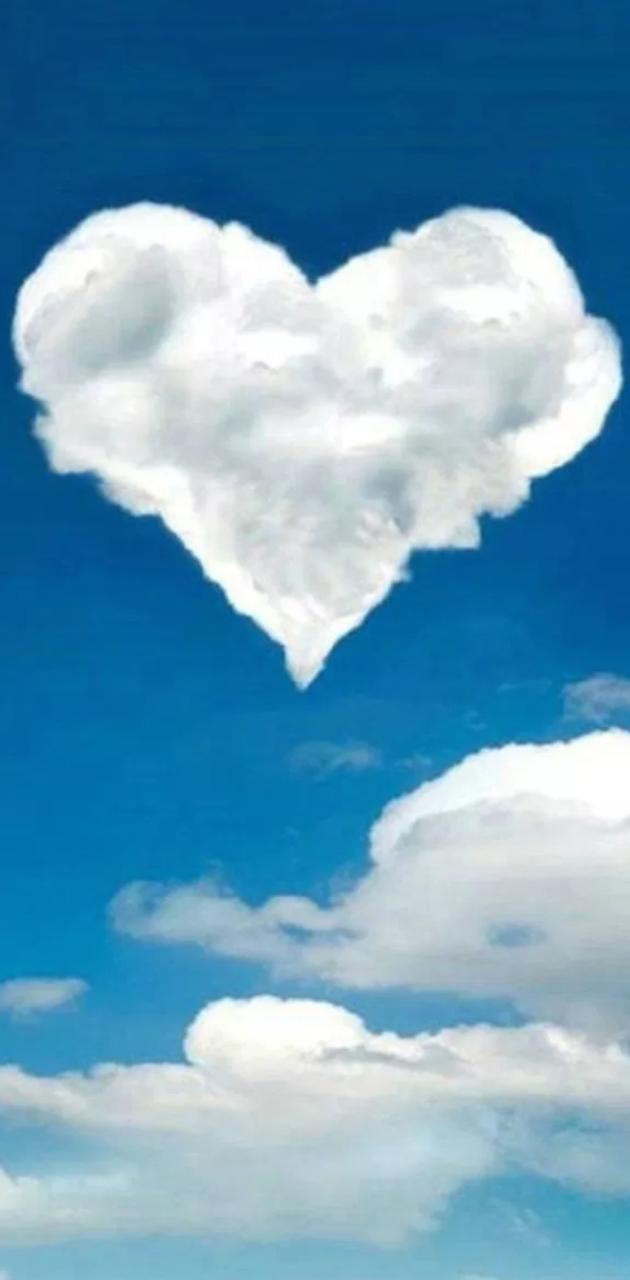 Heart Cloud Wallpapers - Top Free Heart Cloud Backgrounds - WallpaperAccess