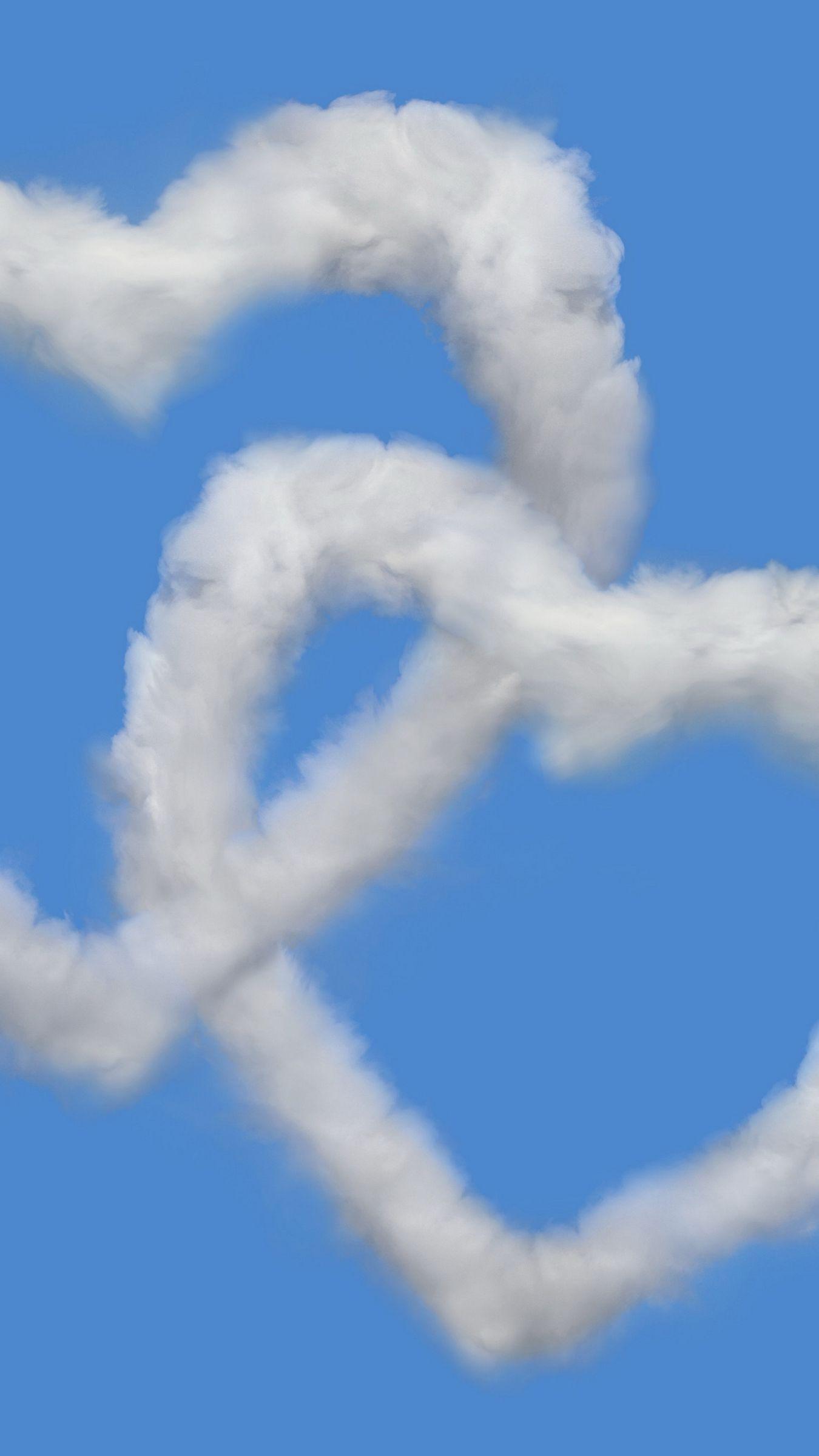 Heart Cloud Wallpapers - Top Free Heart Cloud Backgrounds - WallpaperAccess