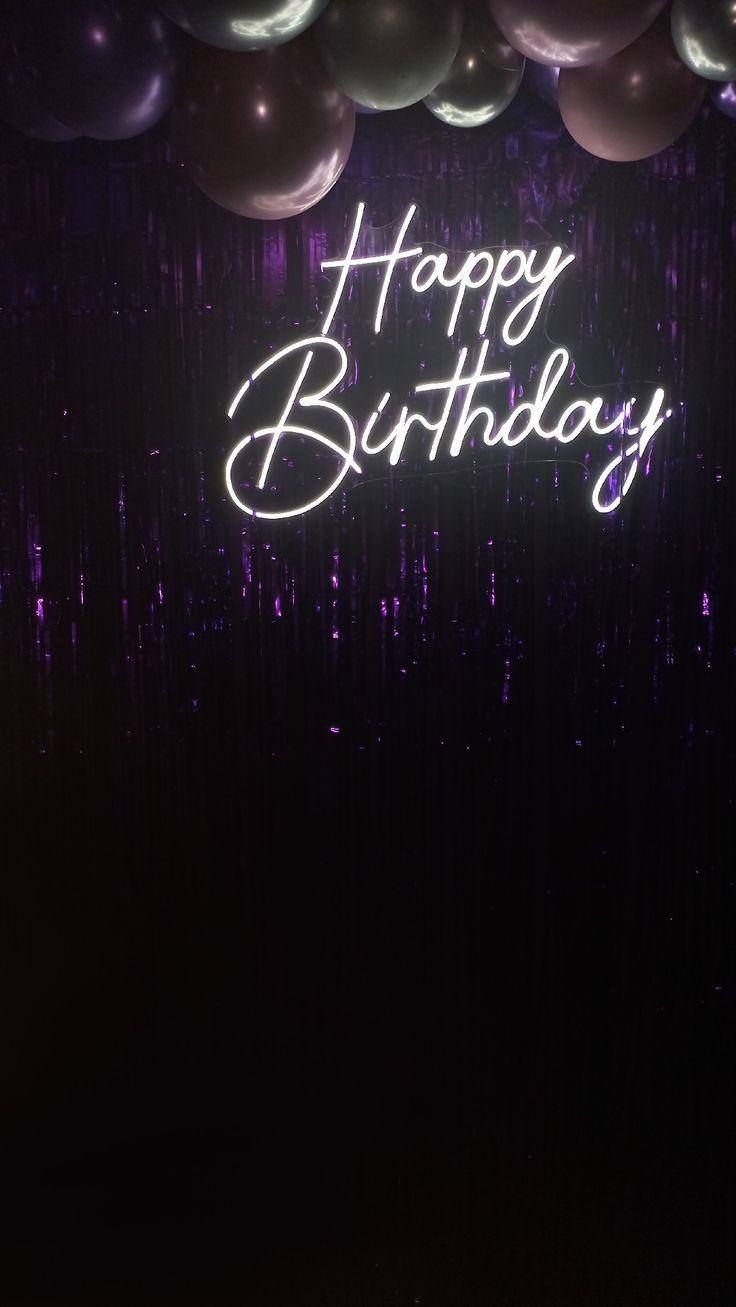 Neon Birthday Wallpapers - Top Free Neon Birthday Backgrounds ...