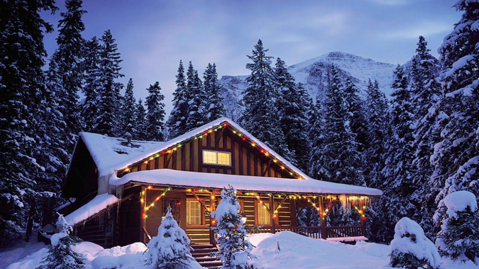 Christmas Houses Desktop Wallpapers - Top Free Christmas Houses Desktop ...