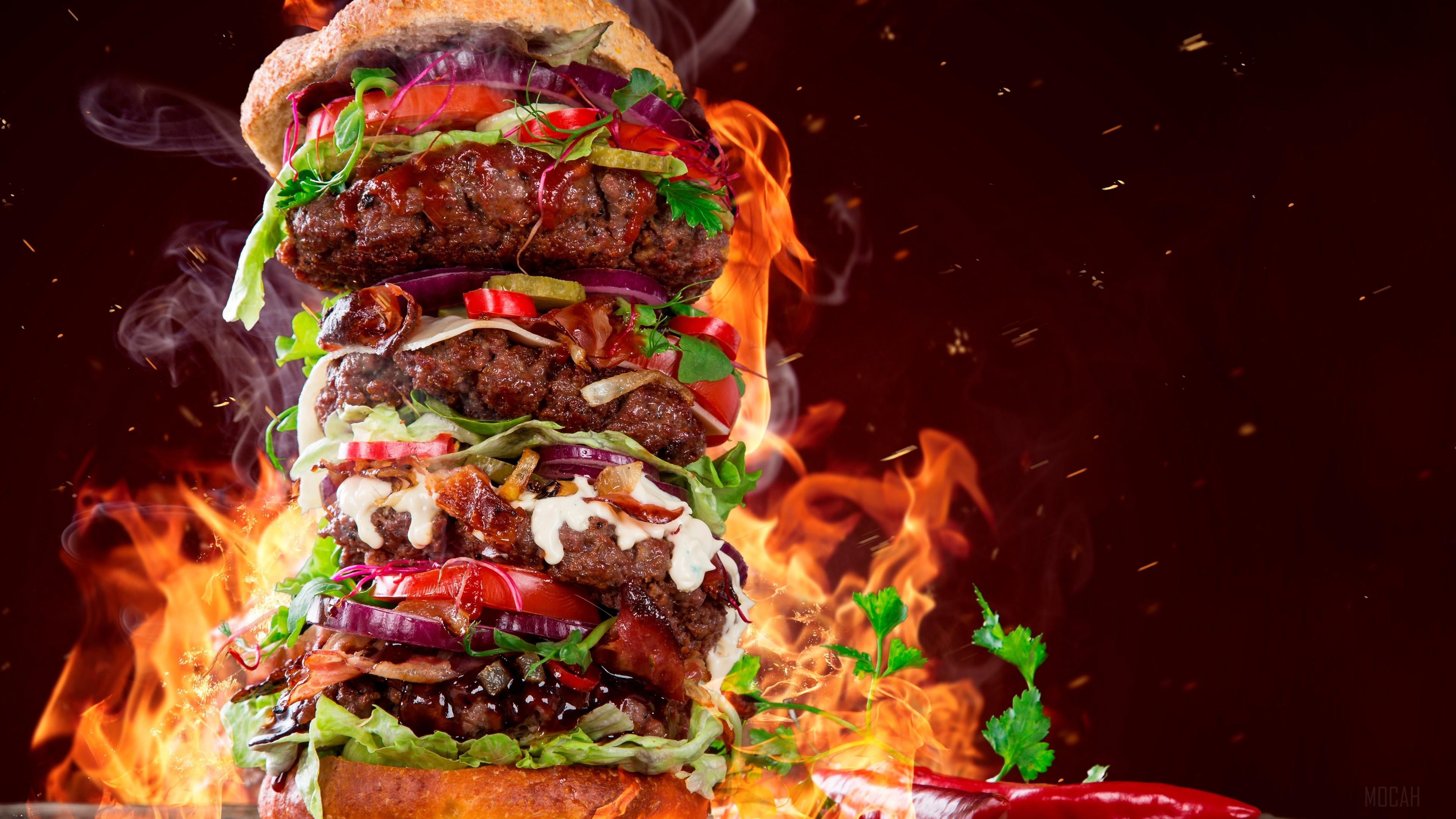Burger 4k Wallpapers - Top Free Burger 4k Backgrounds - WallpaperAccess
