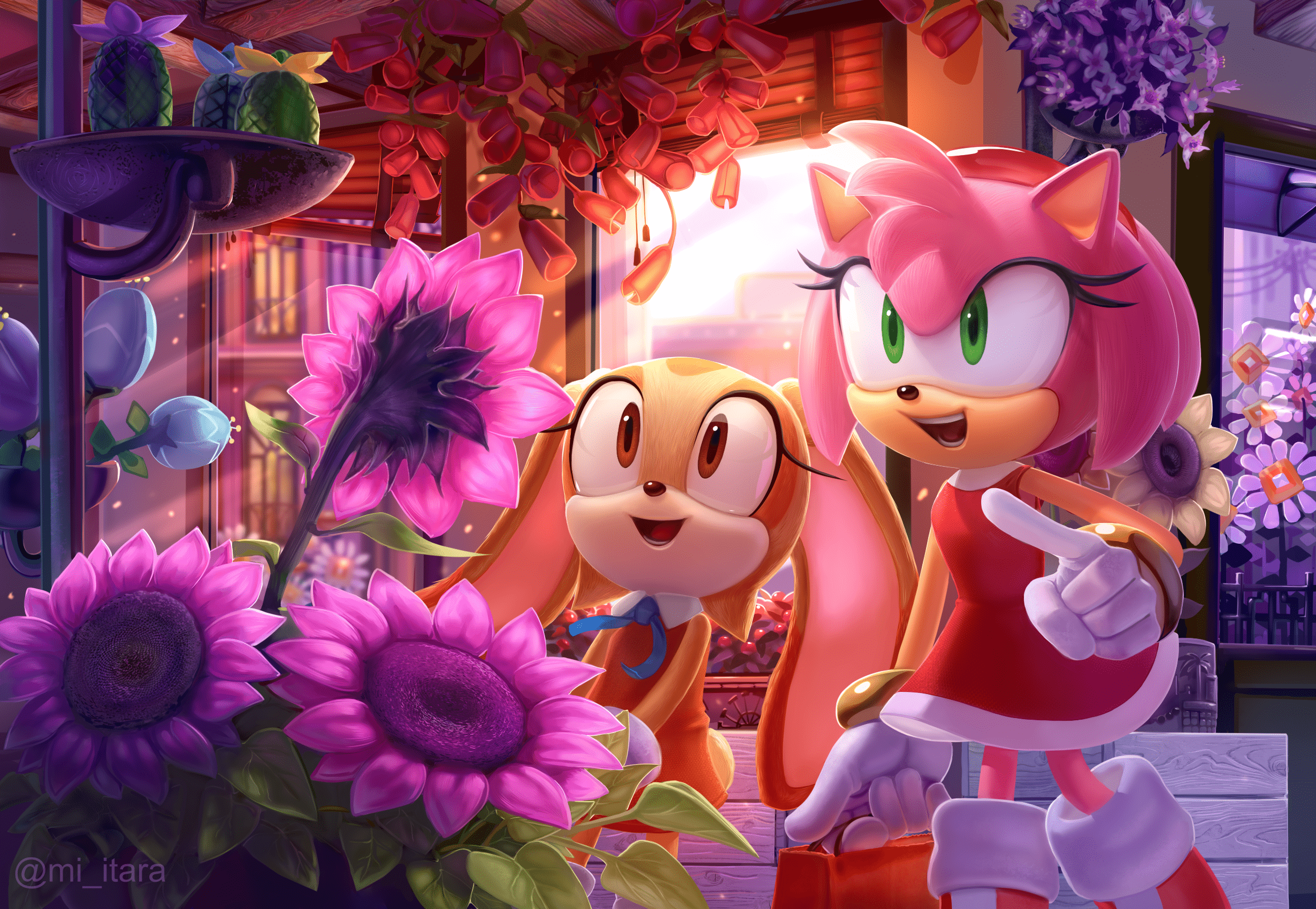 Amy Rose Sonic Wallpapers - Top Free Amy Rose Sonic Backgrounds ...
