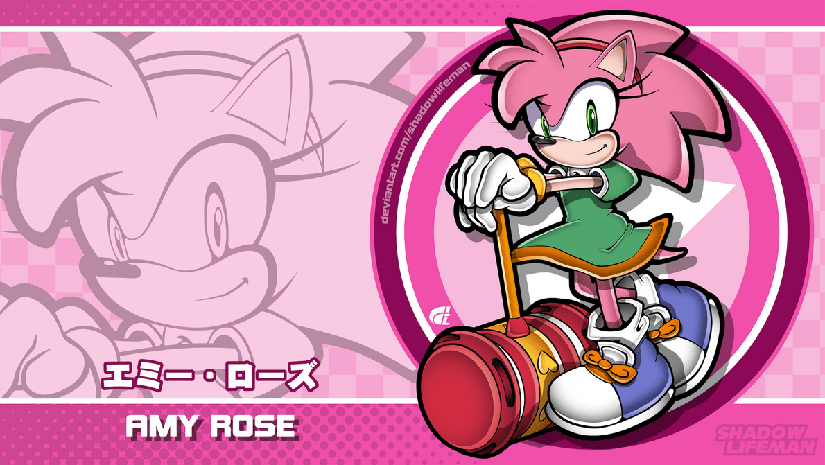 Amy Rose Sonic Wallpapers - Top Free Amy Rose Sonic Backgrounds ...