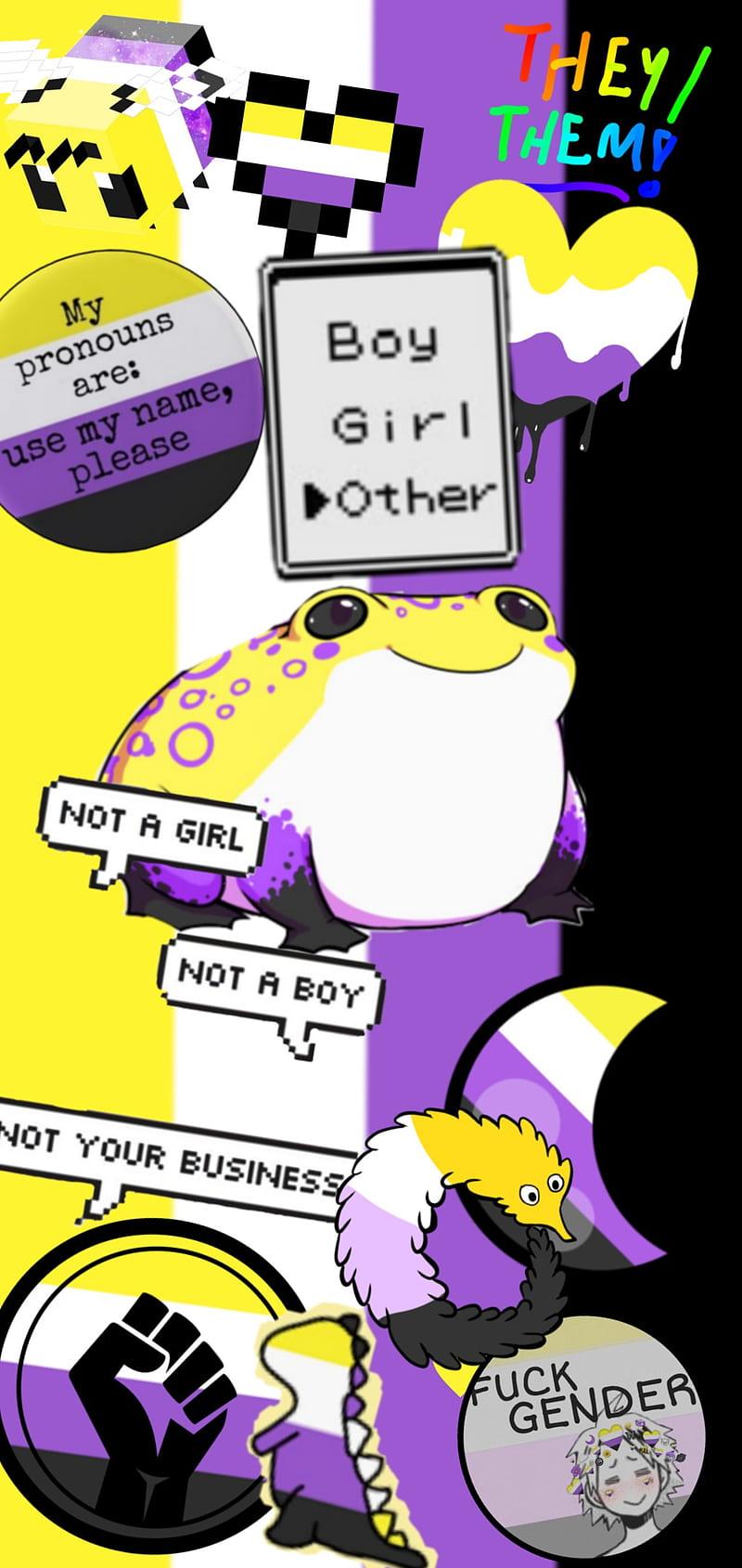 Enby Wallpapers - Top Free Enby Backgrounds - WallpaperAccess