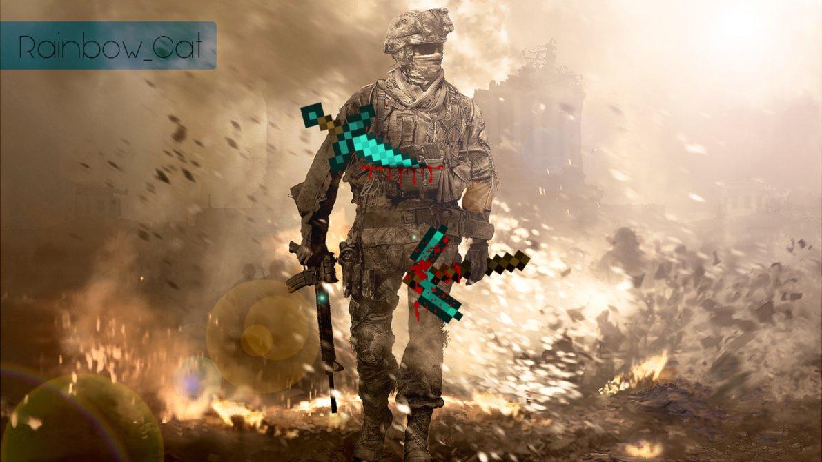 Call of Duty Minecraft Wallpapers - Top Free Call of Duty Minecraft ...