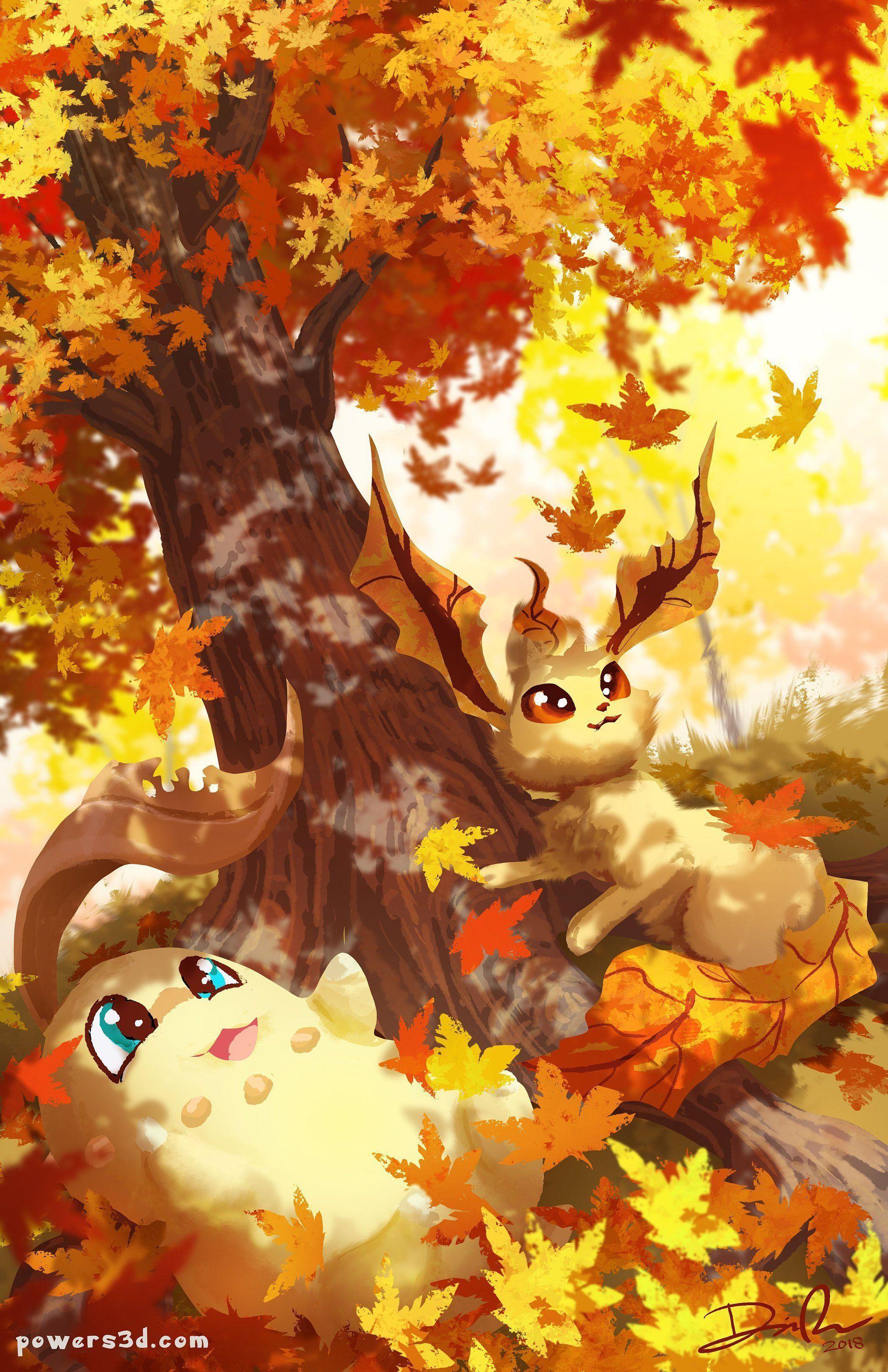 Autumn Pokémon Wallpapers - Top Free Autumn Pokémon Backgrounds ...