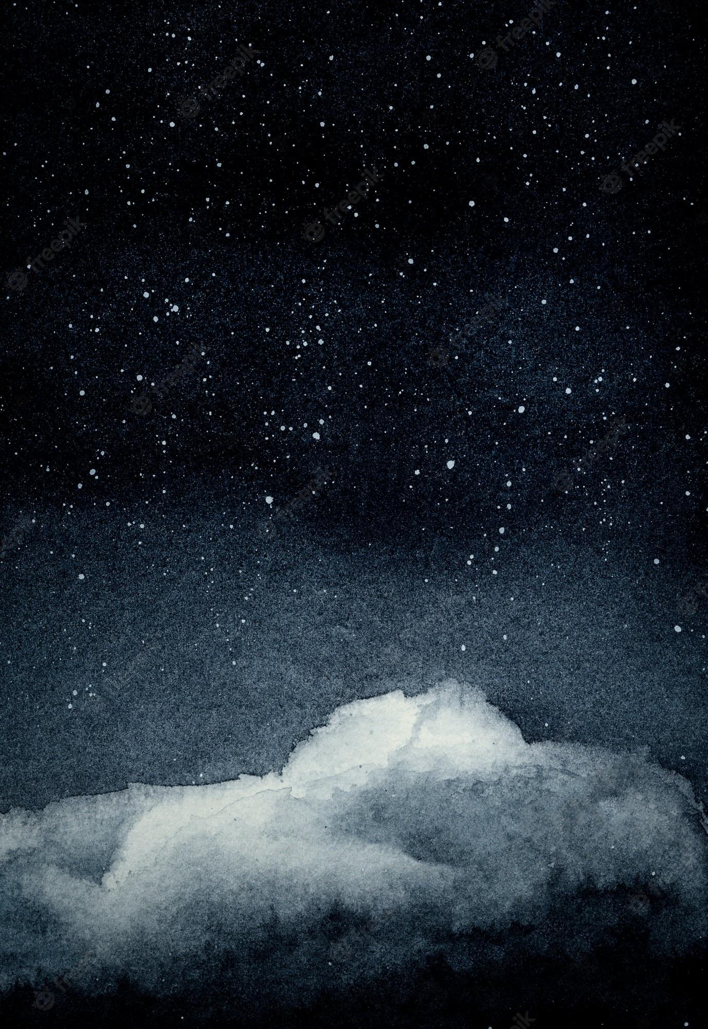 Black Starry Sky Wallpapers - Top Free Black Starry Sky Backgrounds ...