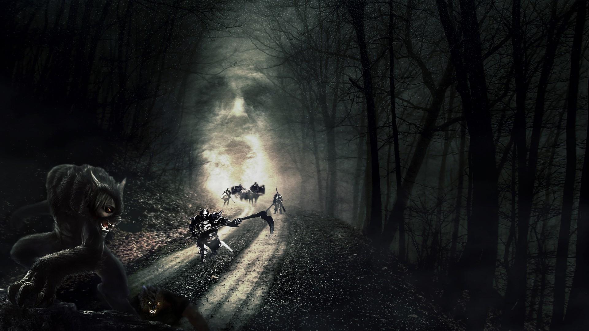Dark Creepy Forest Wallpapers - Top Free Dark Creepy Forest Backgrounds ...