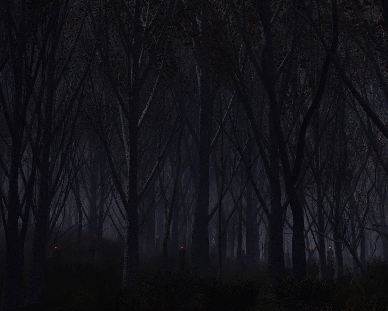 Dark Creepy Forest Wallpapers - Top Free Dark Creepy Forest Backgrounds ...