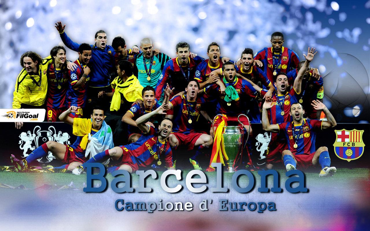 FC Barcelona Champions League Wallpapers - Top Free FC Barcelona ...