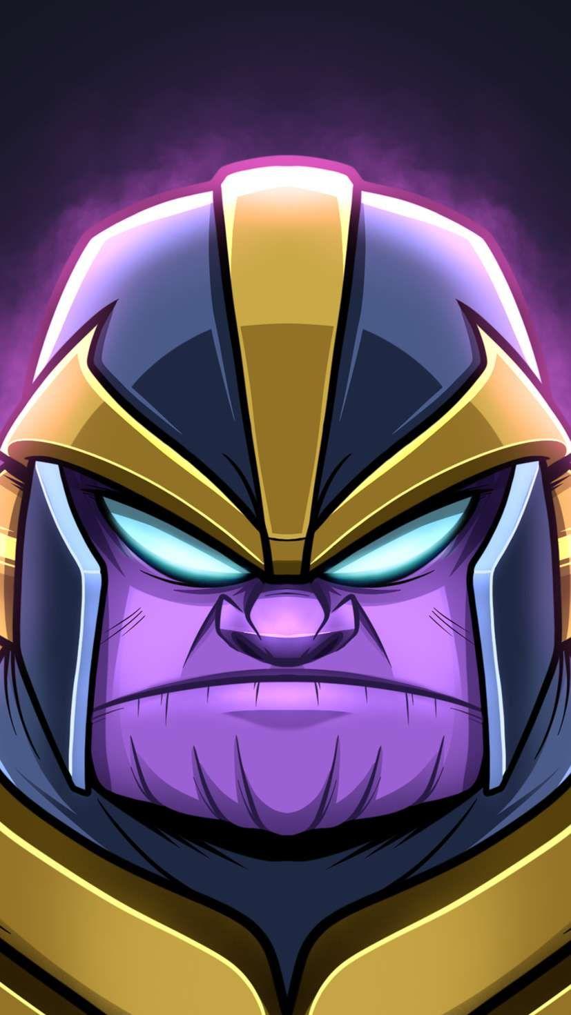 Thanos Cartoon Wallpapers - Top Free Thanos Cartoon Backgrounds ...