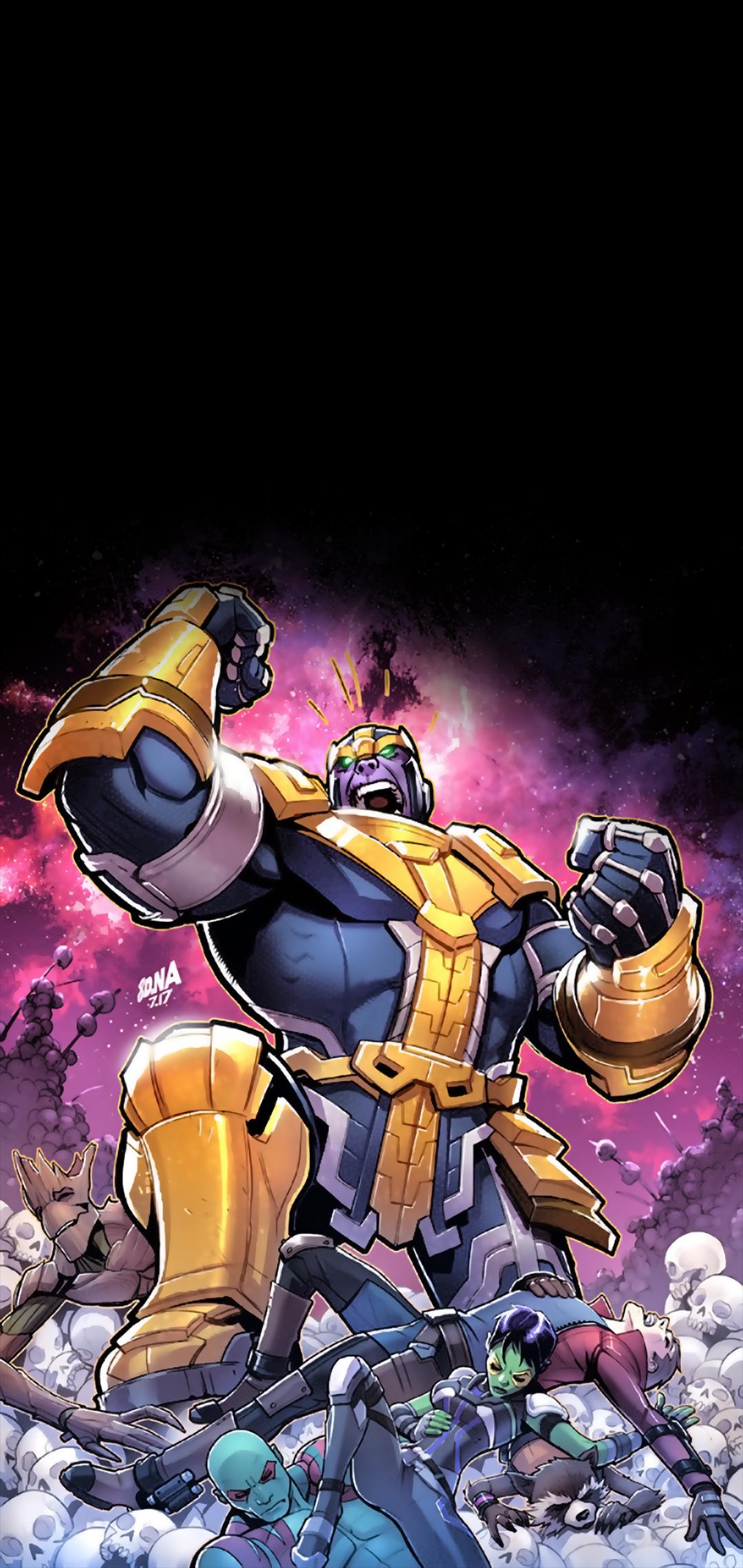 Thanos Cartoon Wallpapers - Top Free Thanos Cartoon Backgrounds ...