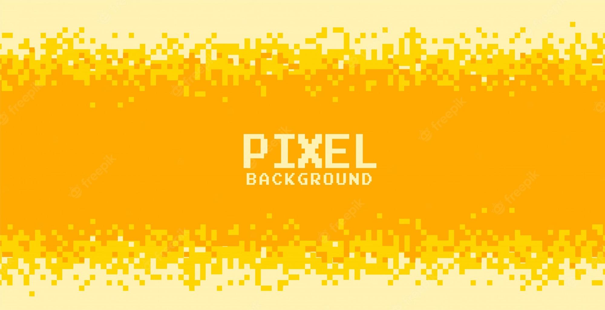 Orange Pixel Wallpapers - Top Free Orange Pixel Backgrounds - WallpaperAccess