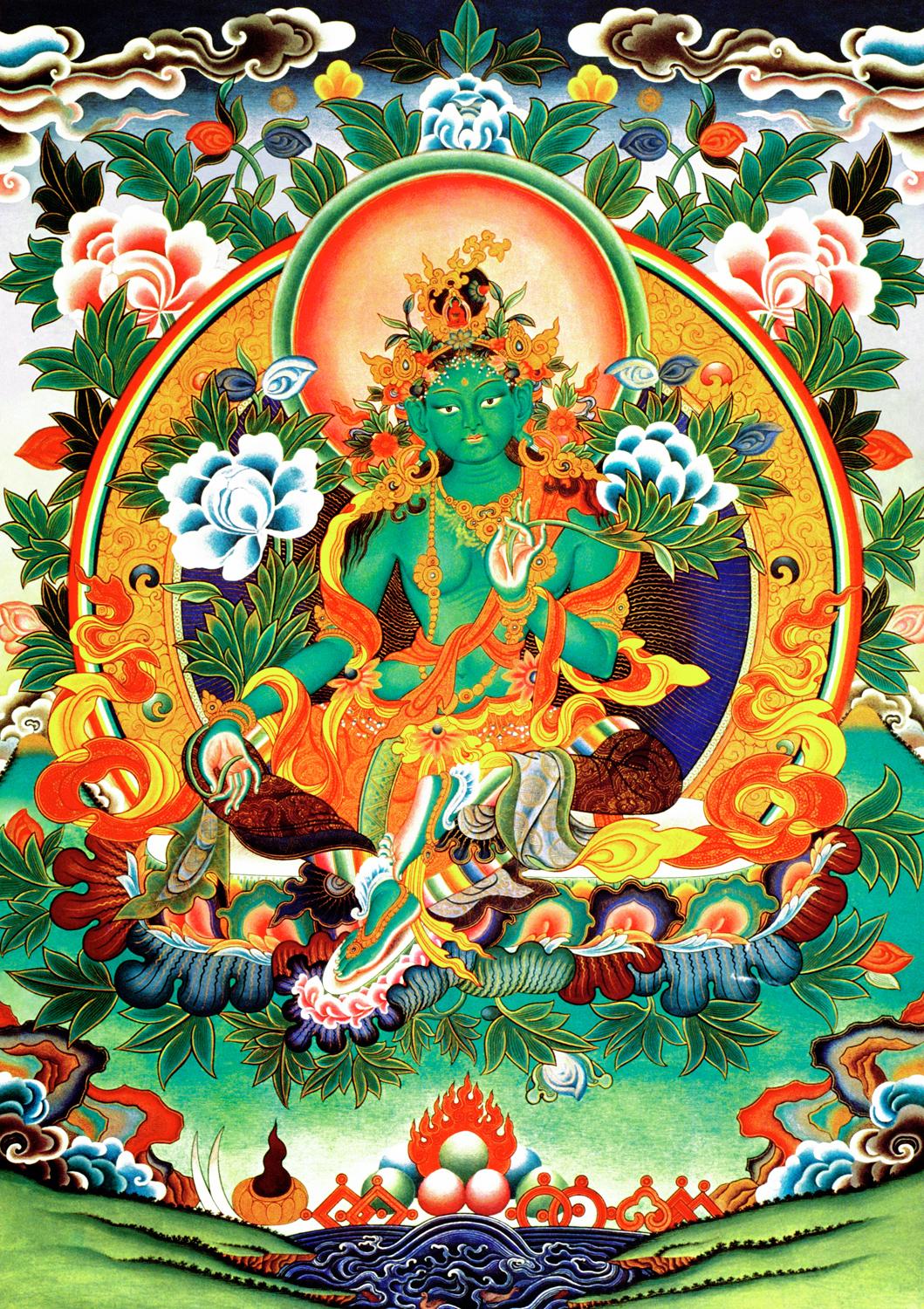 Green Tara Wallpapers - Top Free Green Tara Backgrounds - WallpaperAccess