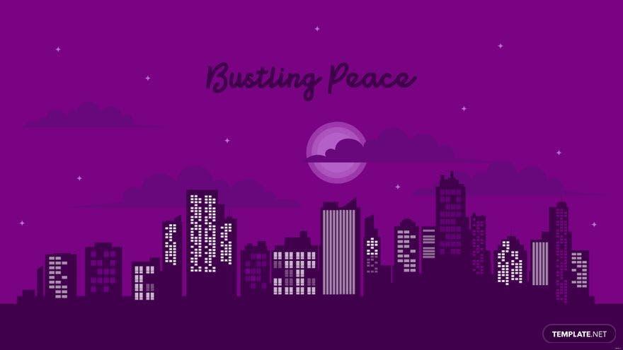 Purple City Desktop Wallpapers - Top Free Purple City Desktop ...