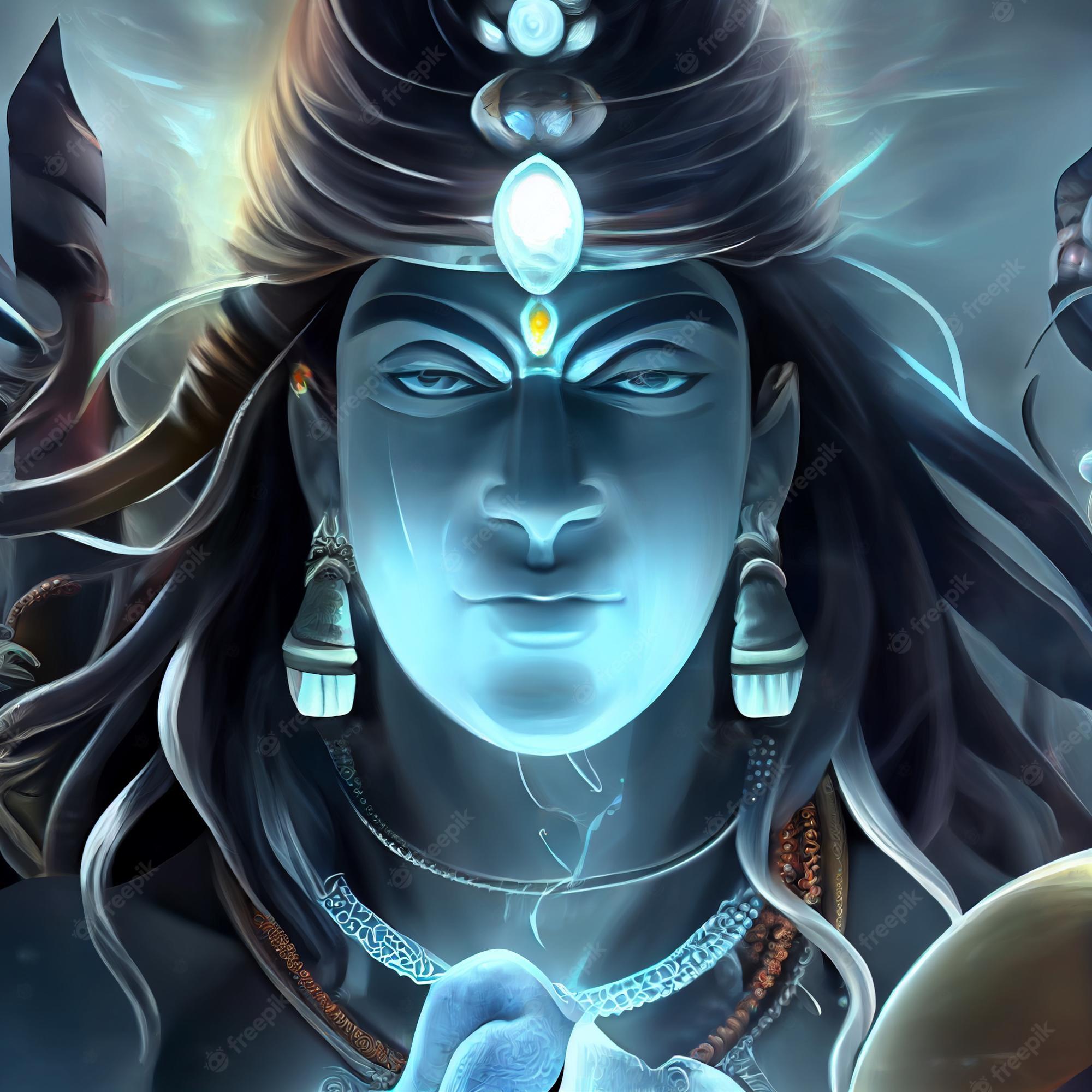 Shiva Portrait Wallpapers - Top Free Shiva Portrait Backgrounds ...