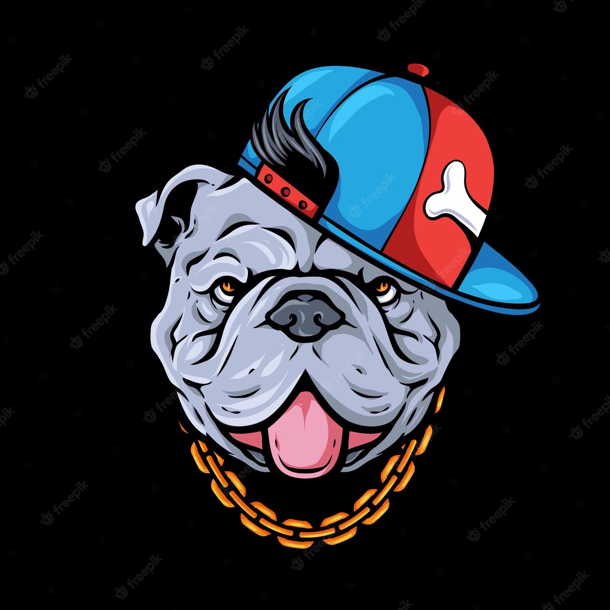 Cartoon Bulldog Wallpapers - Top Free Cartoon Bulldog Backgrounds ...