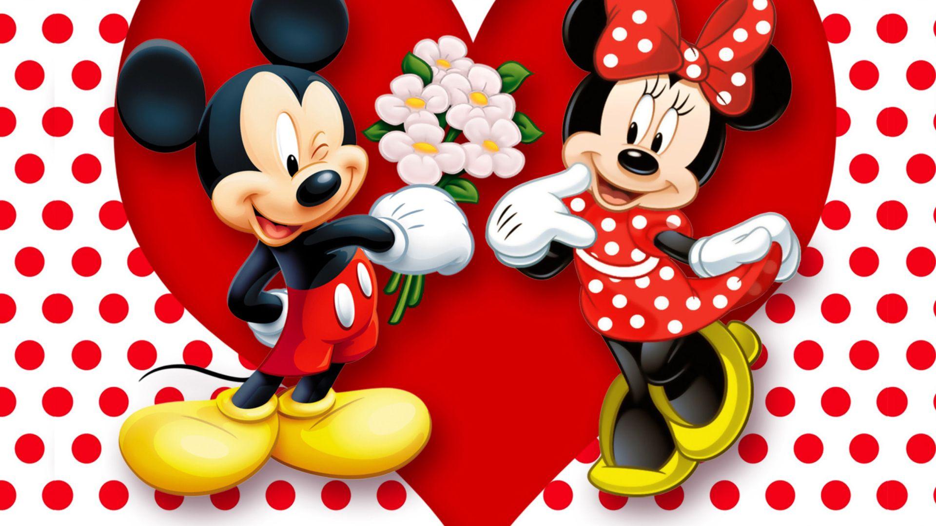 Red Mickey Mouse Wallpapers - Top Free Red Mickey Mouse Backgrounds ...