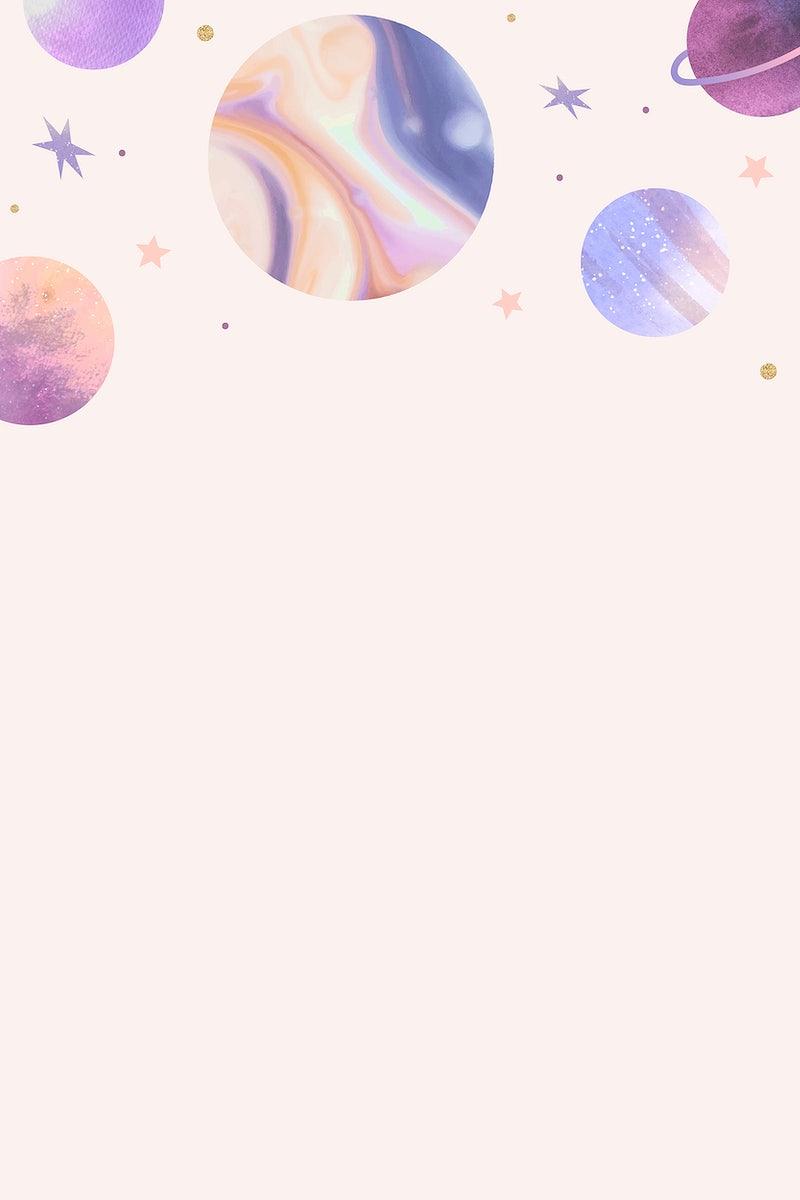 Cute Pastel Space Wallpapers - Top Free Cute Pastel Space Backgrounds ...
