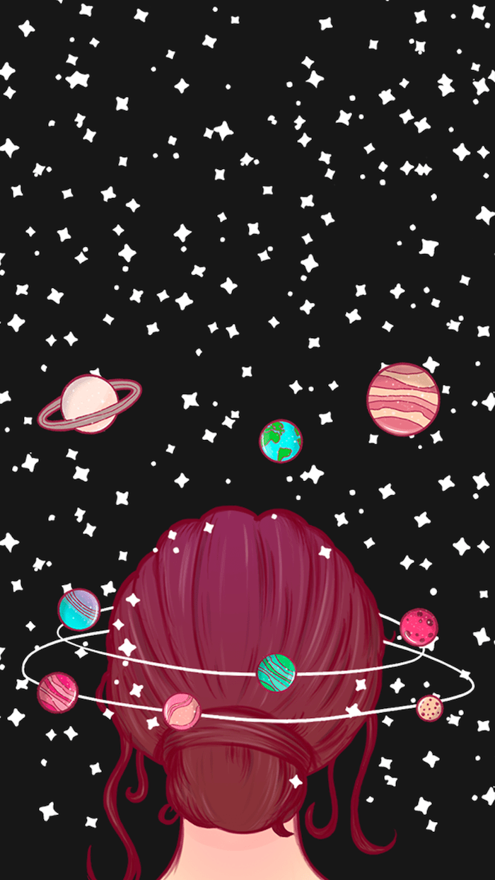 Girly Space Wallpapers - Top Free Girly Space Backgrounds - WallpaperAccess