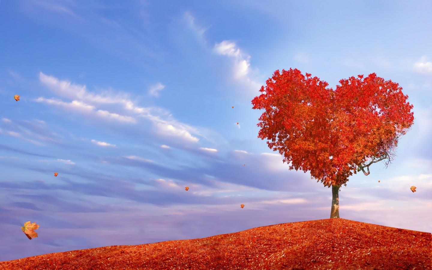 Fall Heart Wallpapers - Top Free Fall Heart Backgrounds - WallpaperAccess